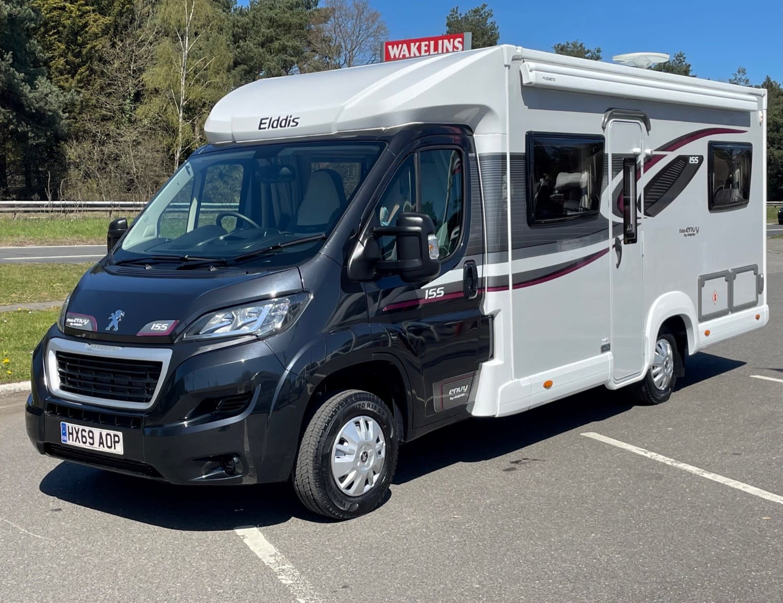 2019 Elddis Autoquest 155 Grey