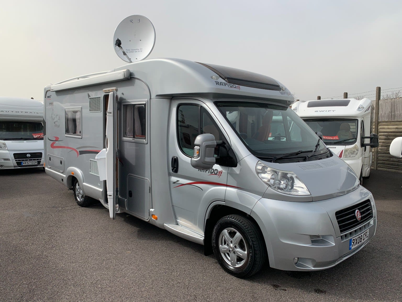 2008 Rapido 7065 Grey