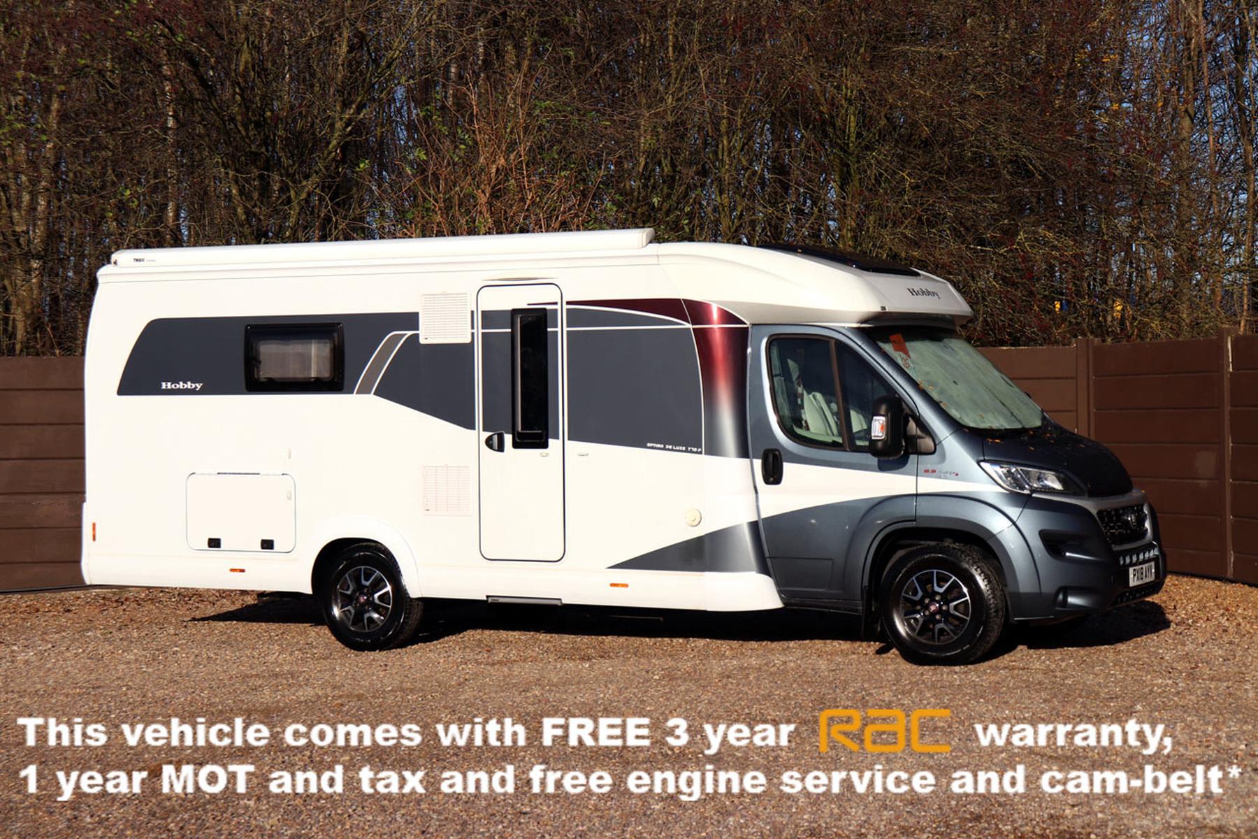 2018 Hobby Optima De Luxe T70 F