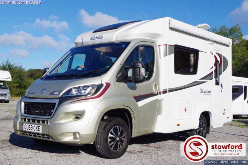 Elddis Riva Gold 115, 68 Plate, 2019, Used, 2 Berth, Moto...