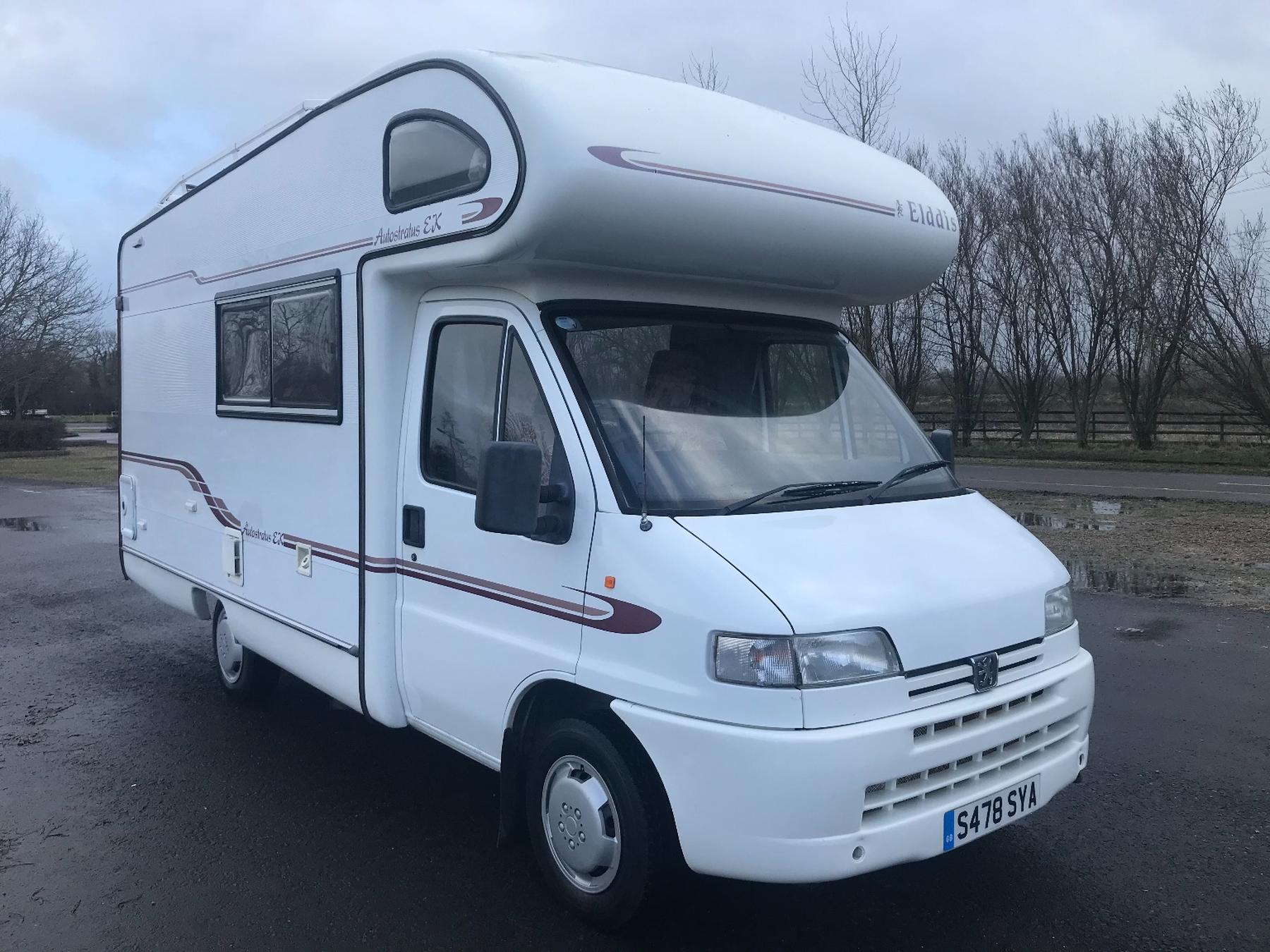1998 Elddis Autostratus White
