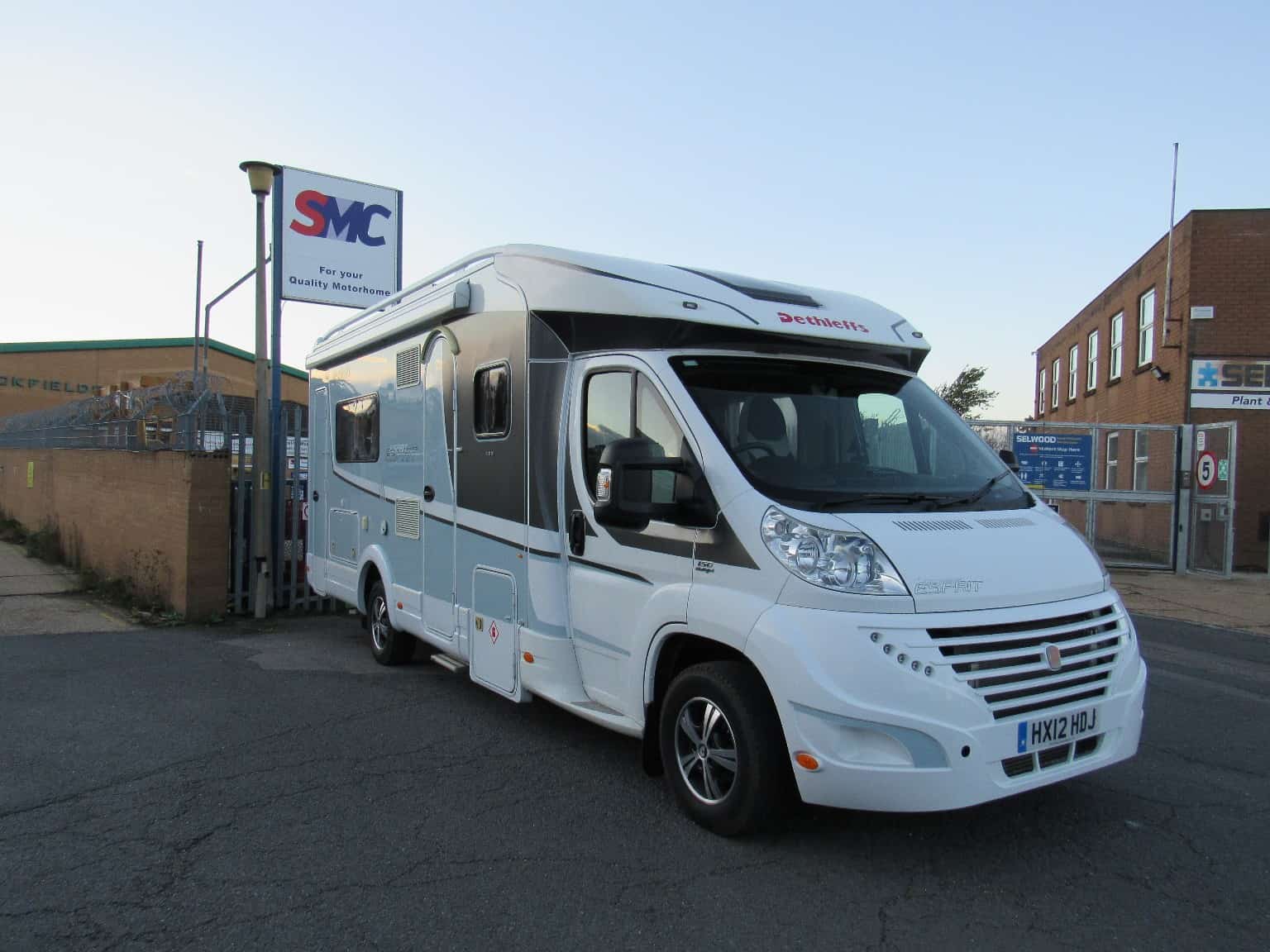 2012 Dethleffs Espirit T7090 Blue