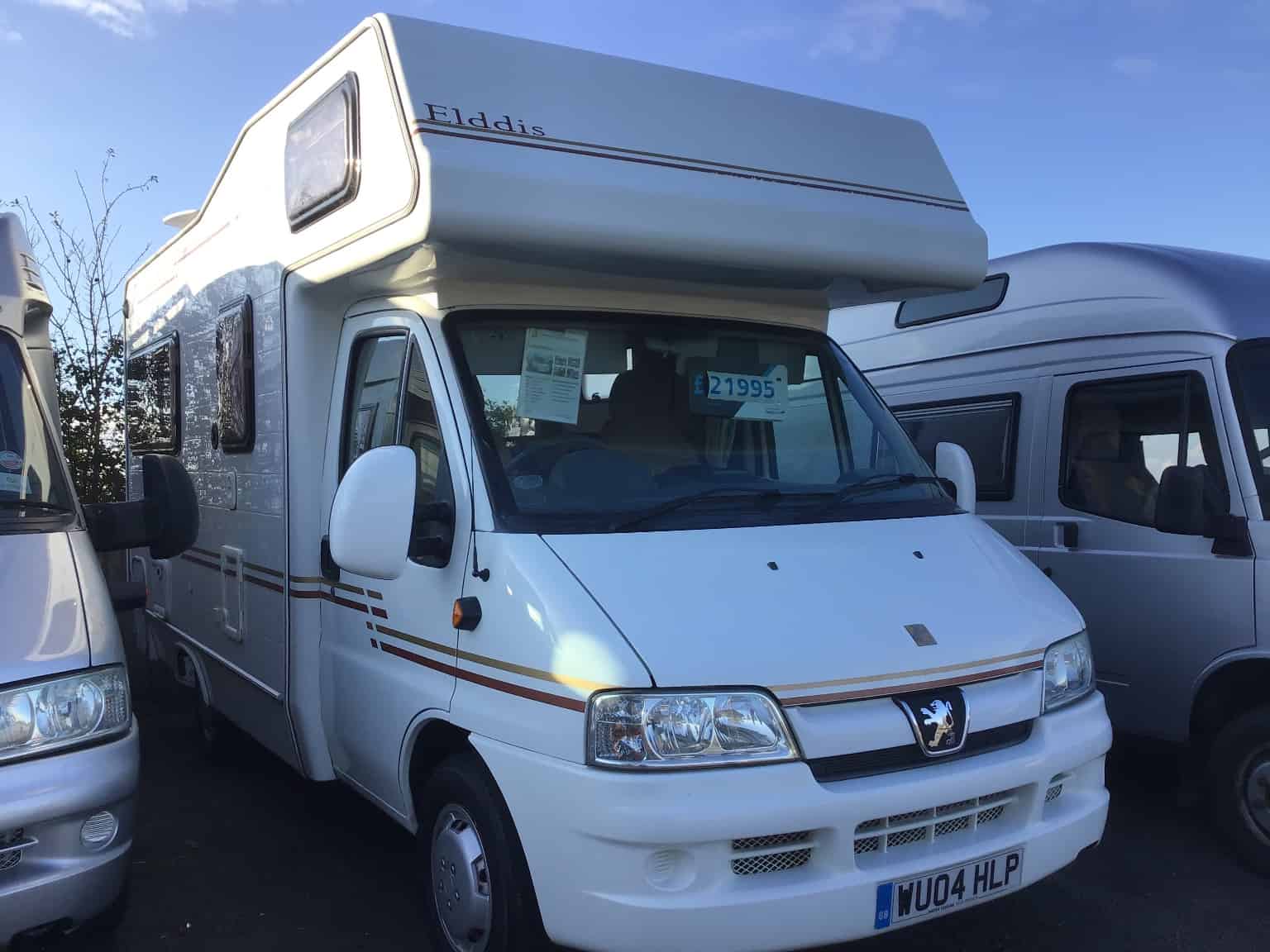 2004 Elddis Expedition White