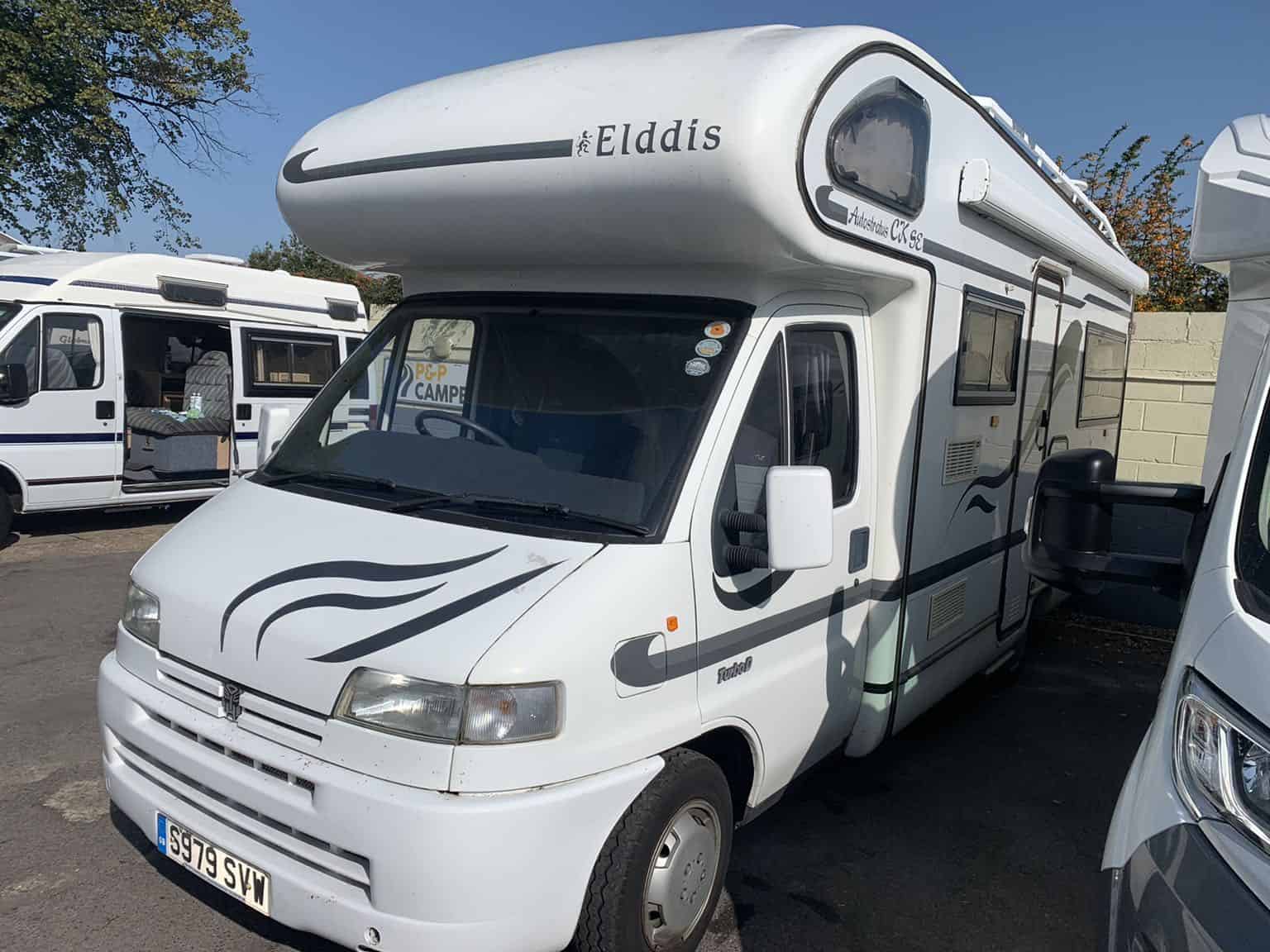1998 Elddis Autostratus White