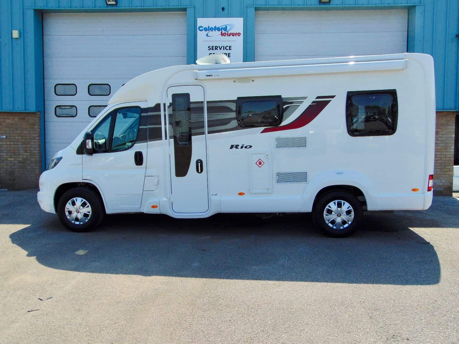 2015 Swift Rio 340 White