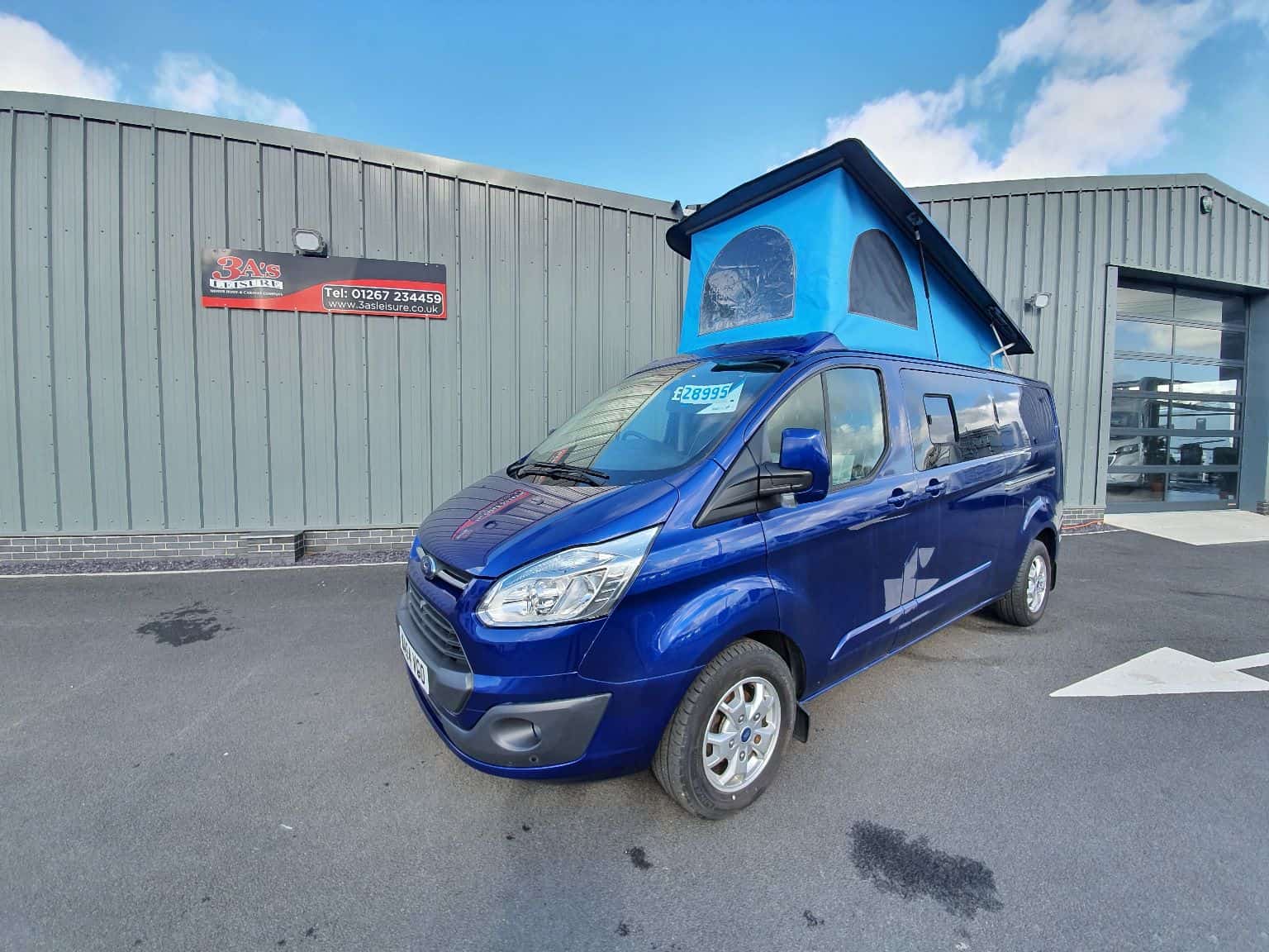2014 Ford Transit Blue