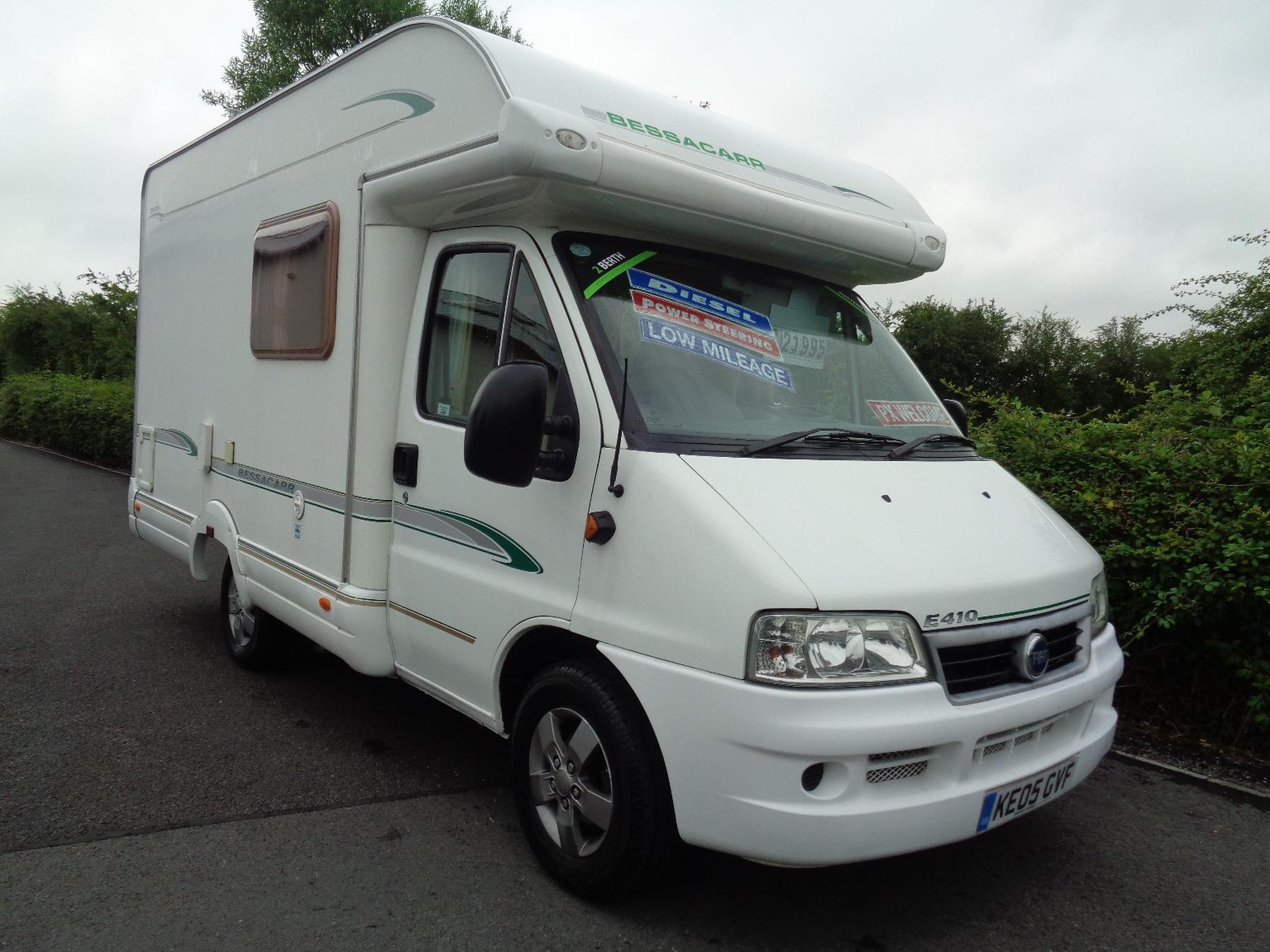 2005 Bessacarr E410 White
