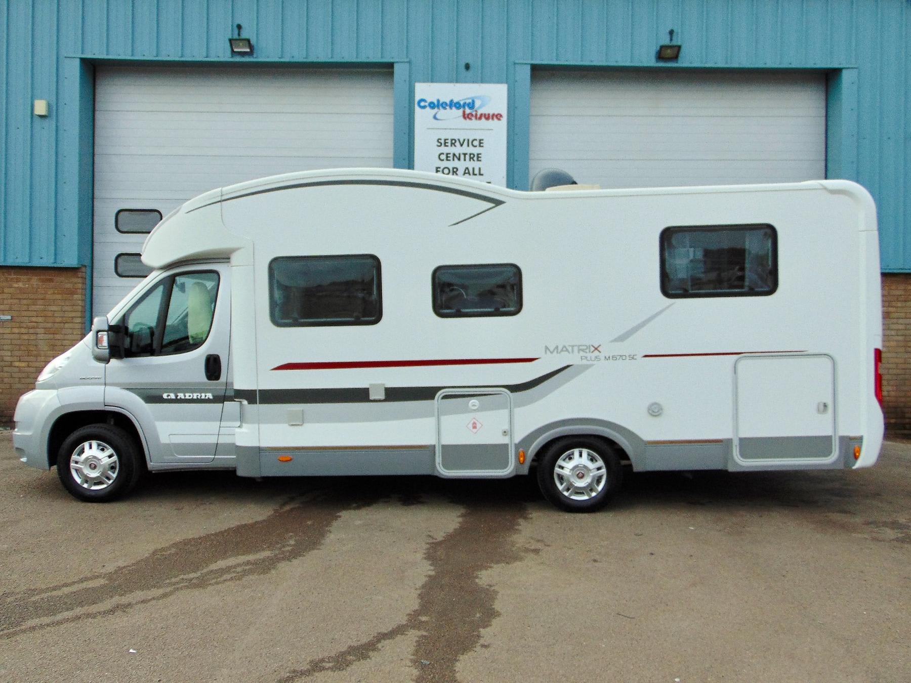 2014 Adria Matrix Plus M 670 Sc Grey