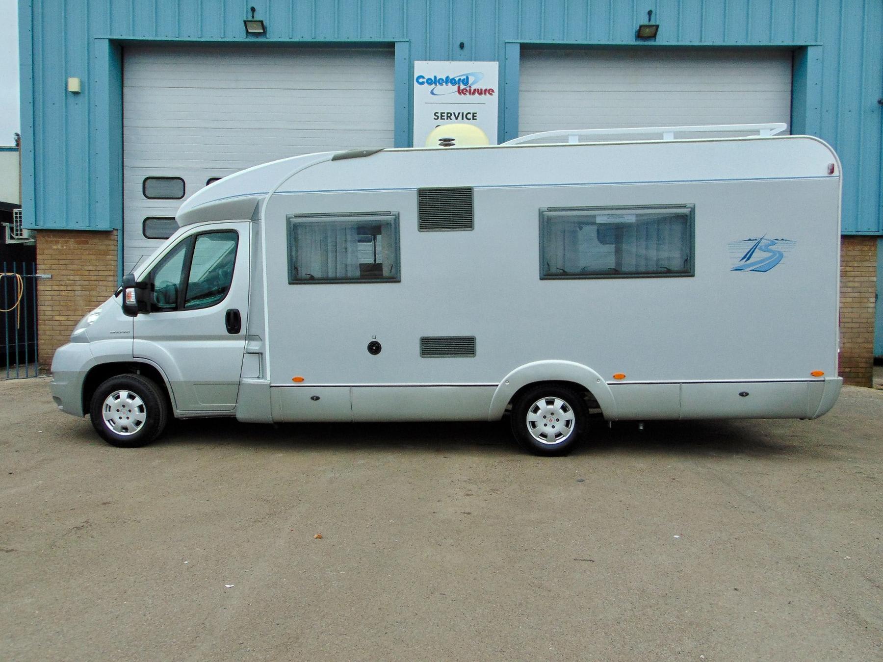2008 Burstner Solano T700 Silver