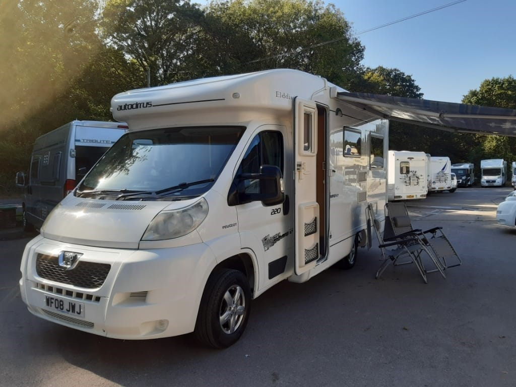 2008 Elddis Autocirrus White