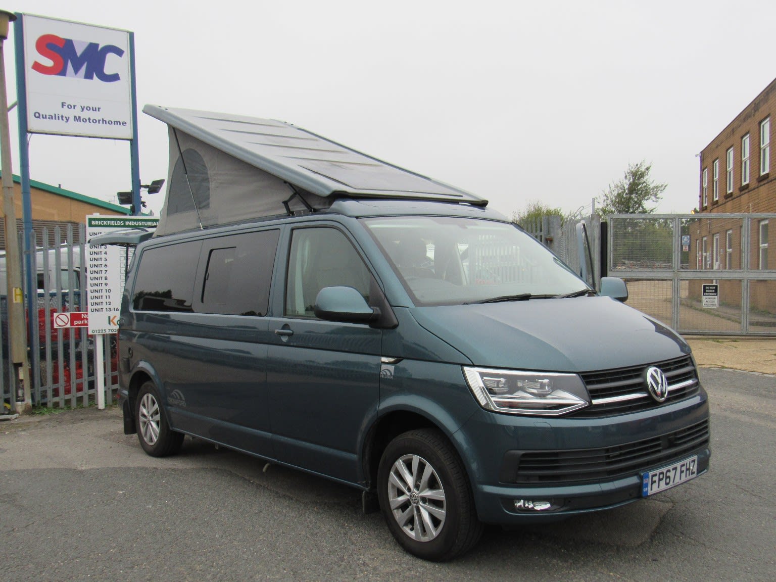 2017 Volkswagen Campervan Green