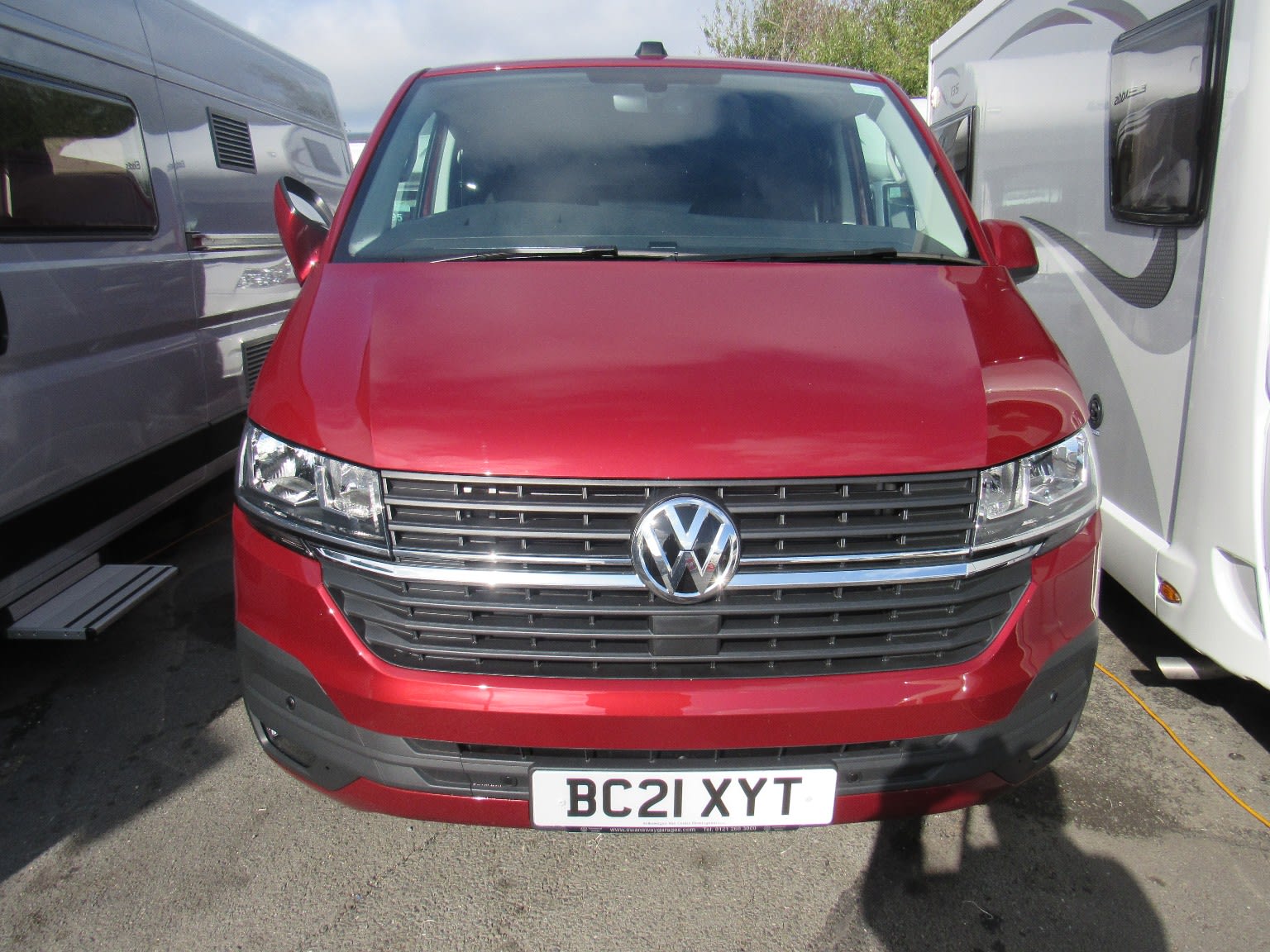 2021 Volkswagen Campervan Red