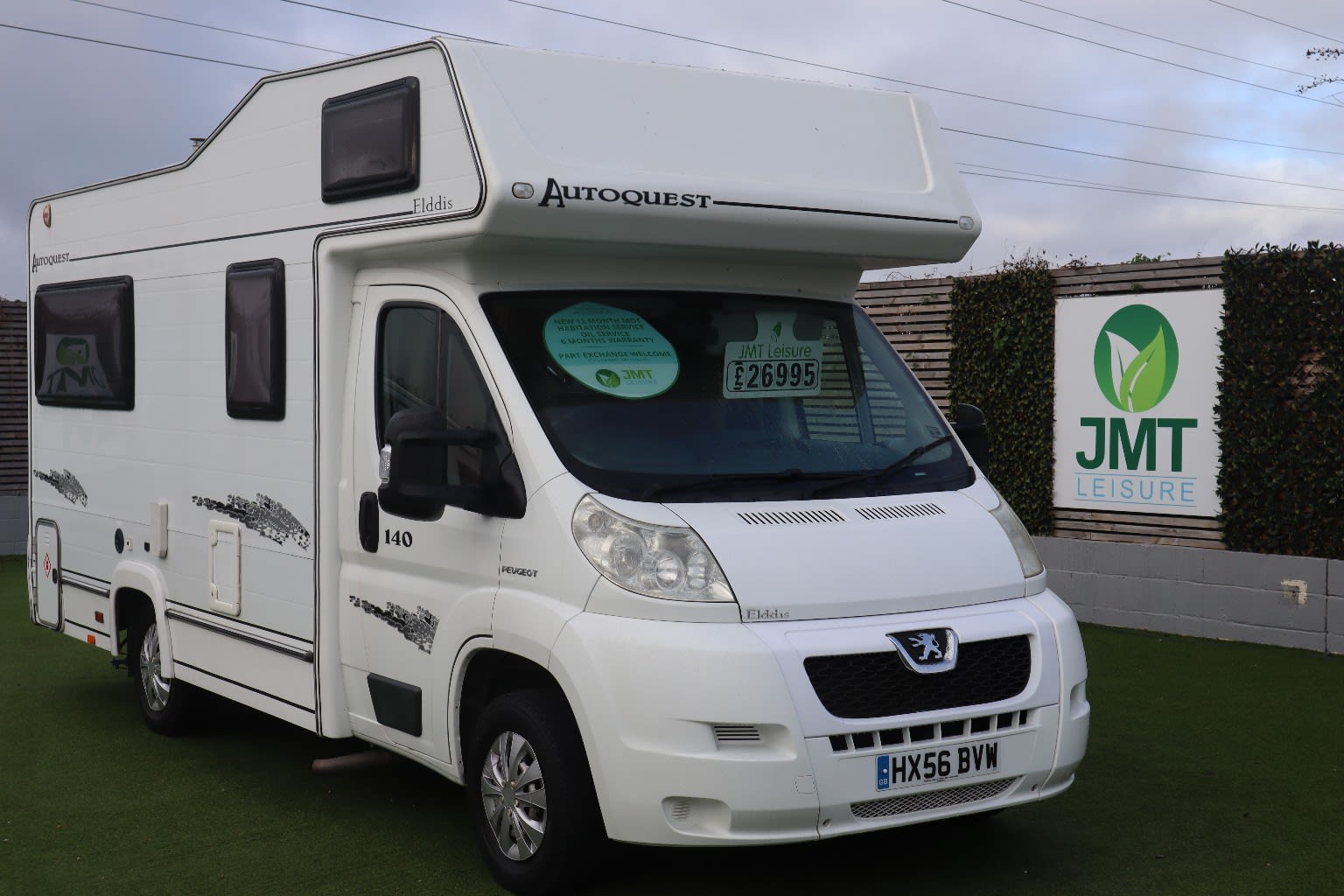 2006 Elddis Autoquest 140 White