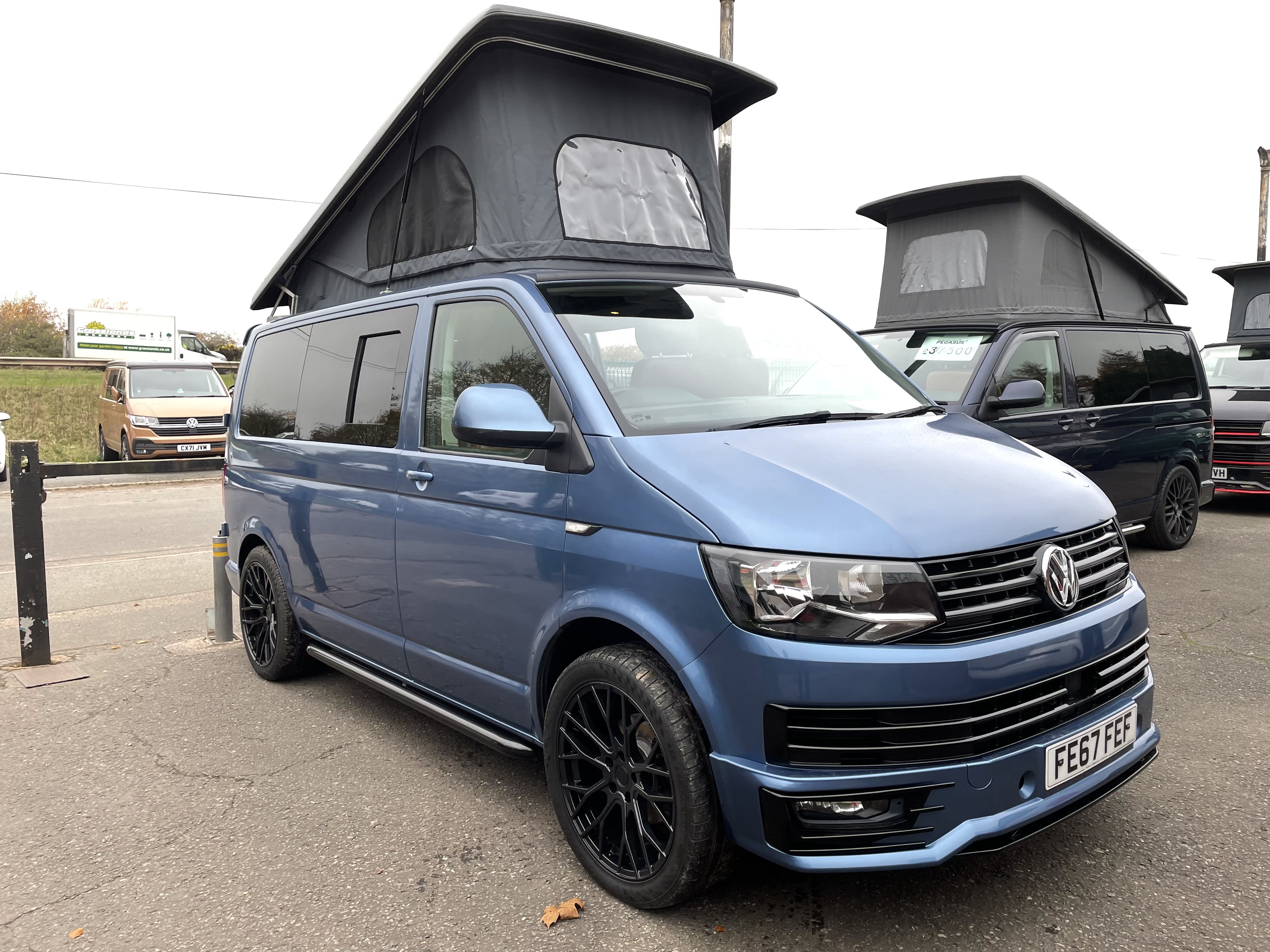 Vw T6 Tranquility Campervan Acapulco Blue 102ps Manual 67...