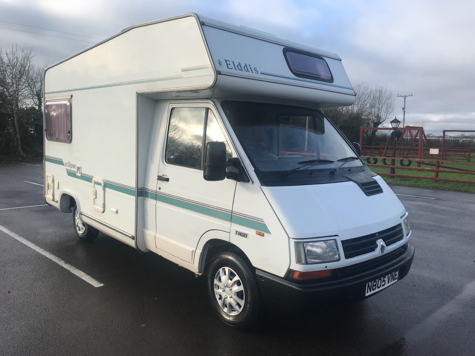 1996 Elddis Eclipse White