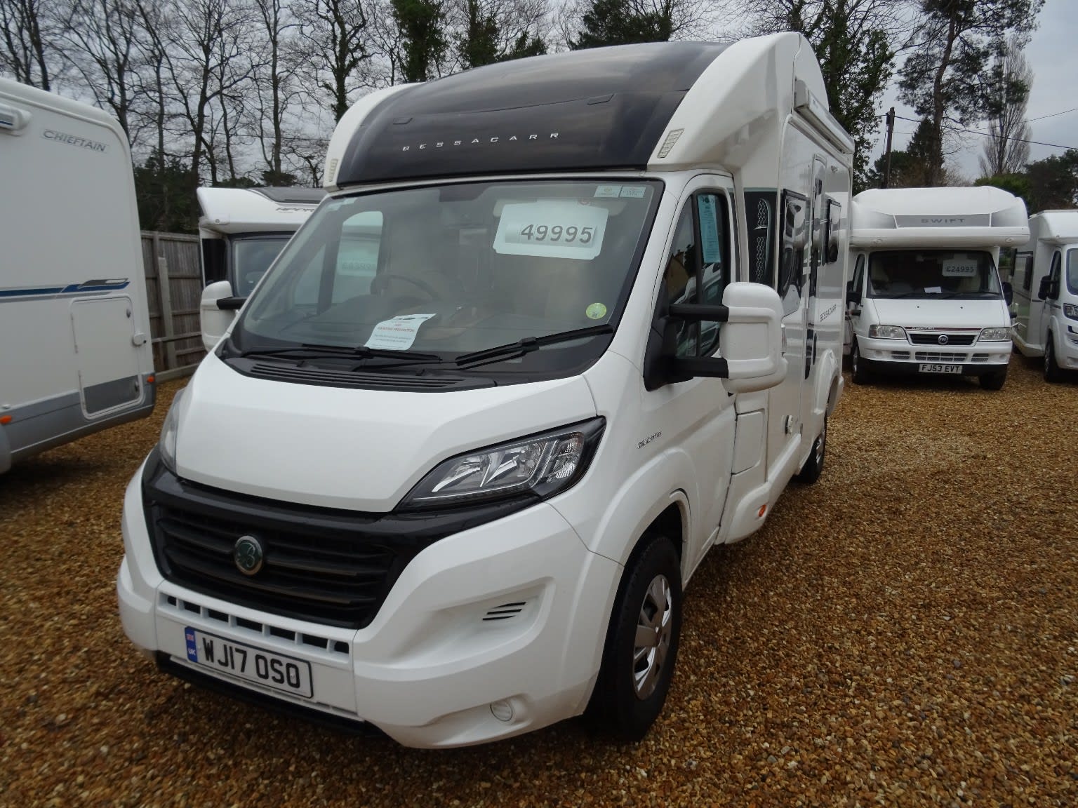 2017 Bessacarr 424 White