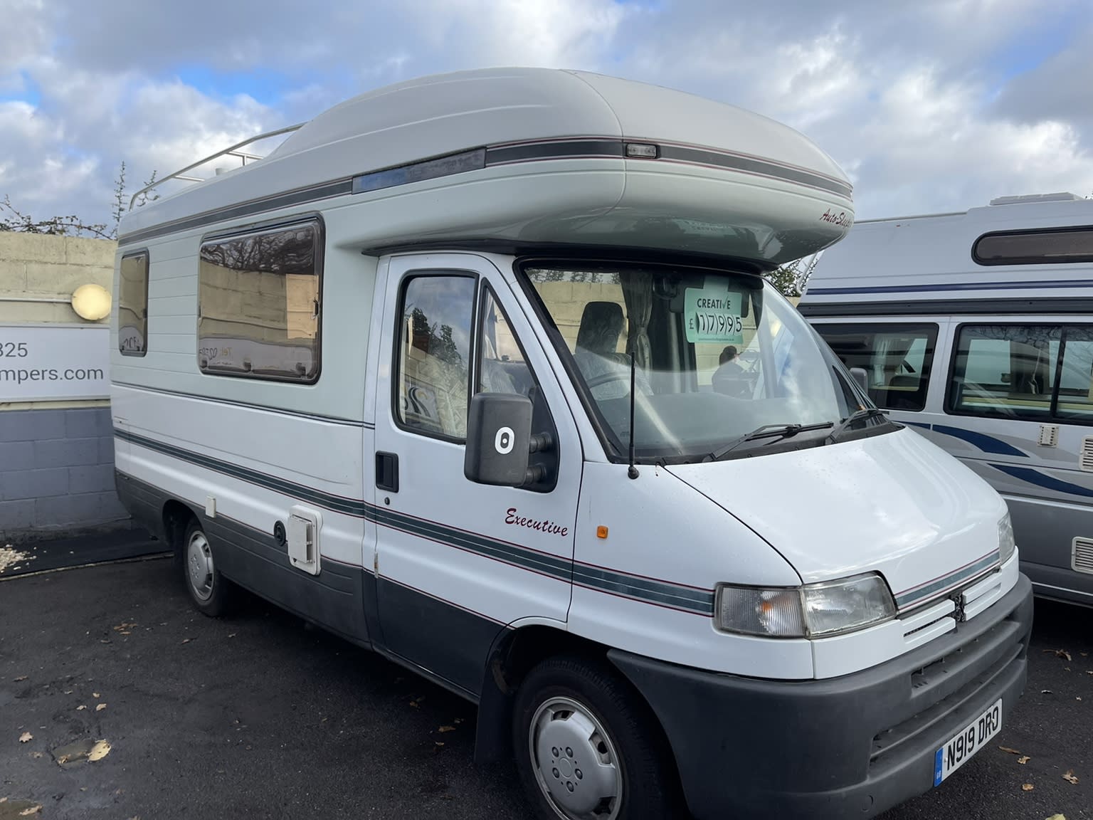 1995 Auto Sleeper Executive White