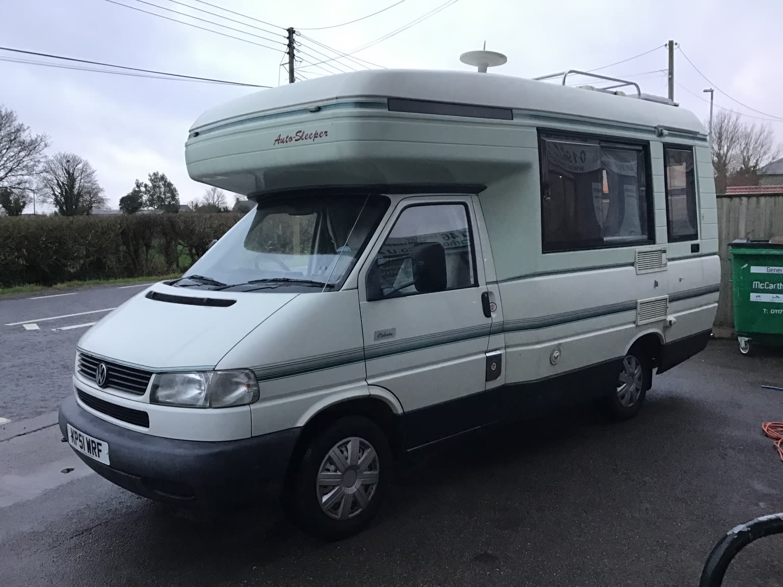 2001 Auto Sleeper Clubman White