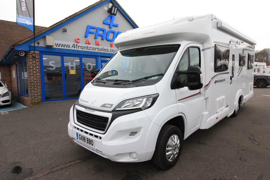 2018 Elddis Autoquest White