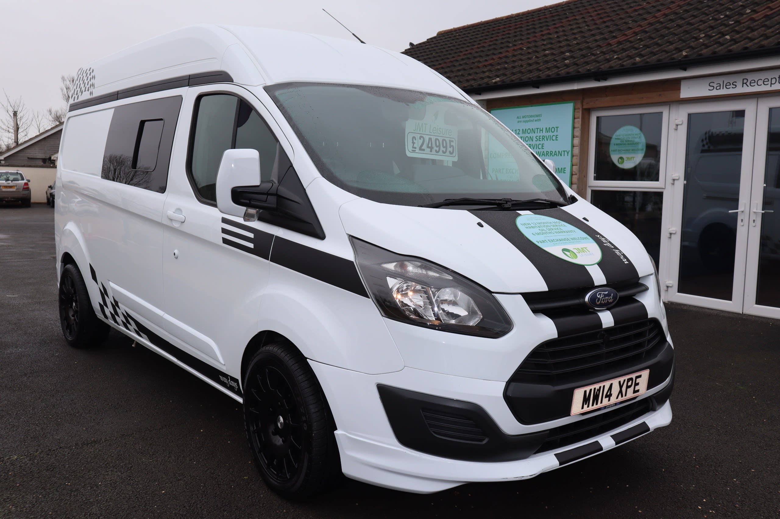 2014 Ford Transit Custom White