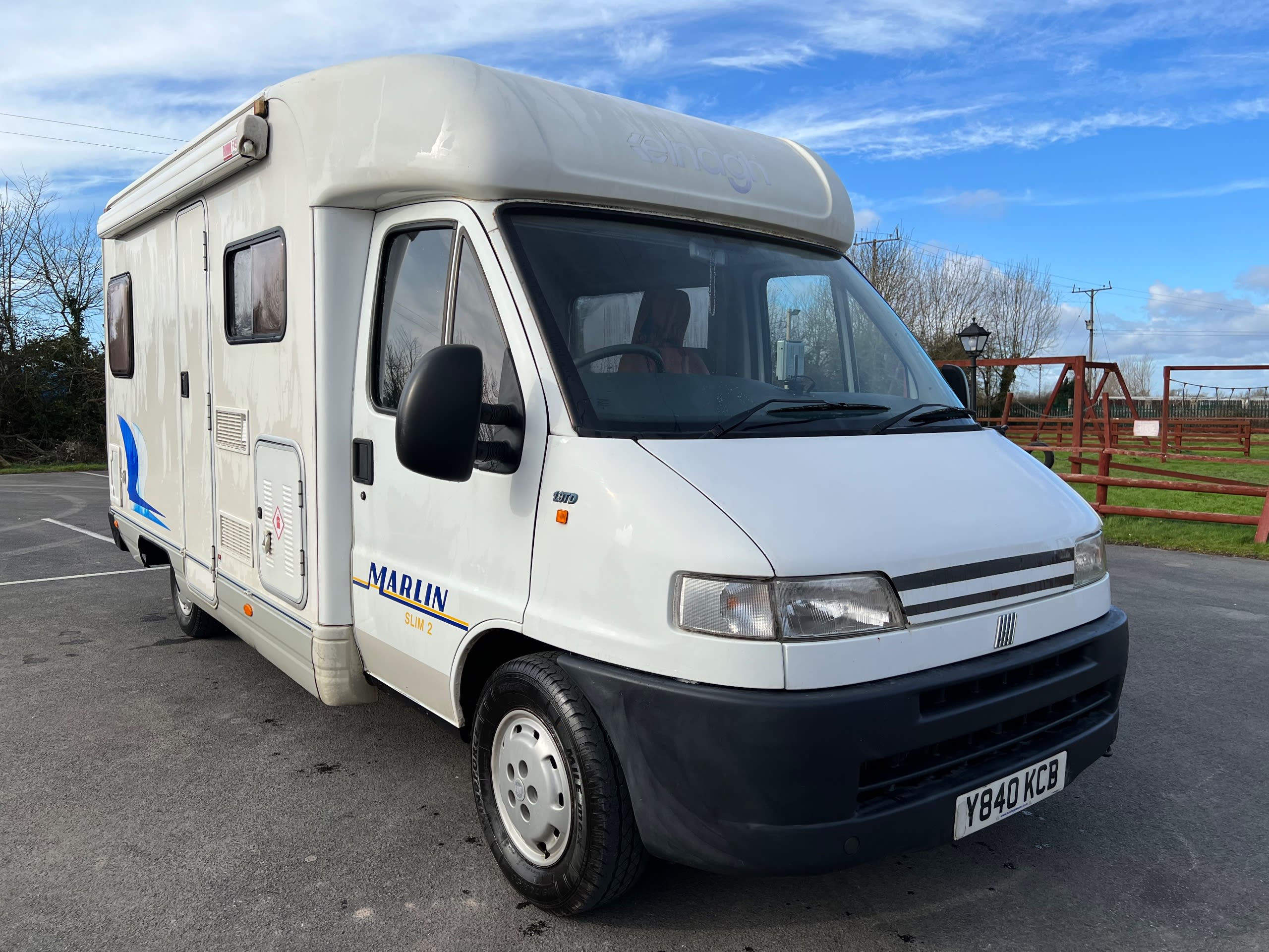 2001 Elnagh Marlin Slim White