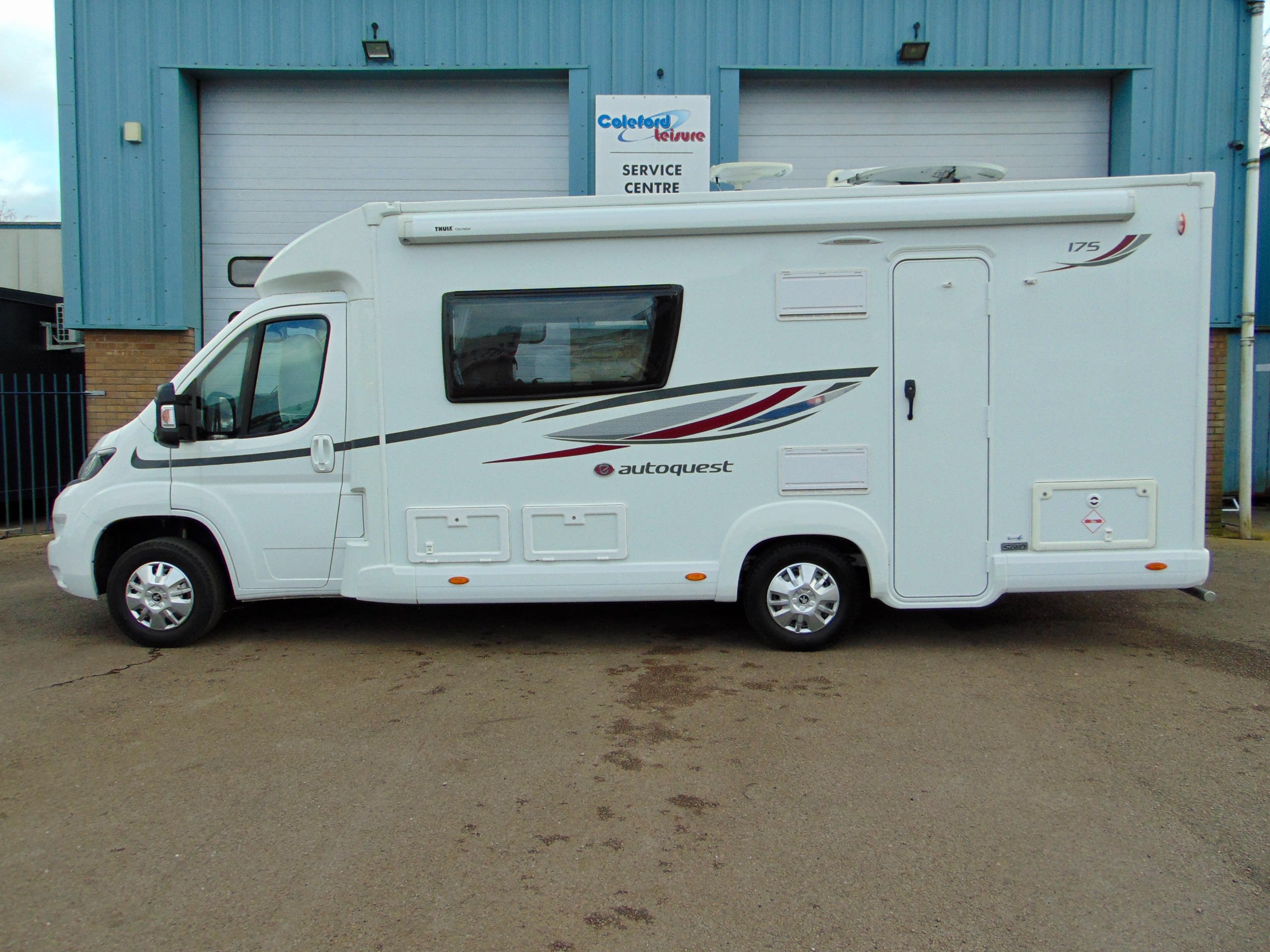 2017 Elddis Autoquest 175 White