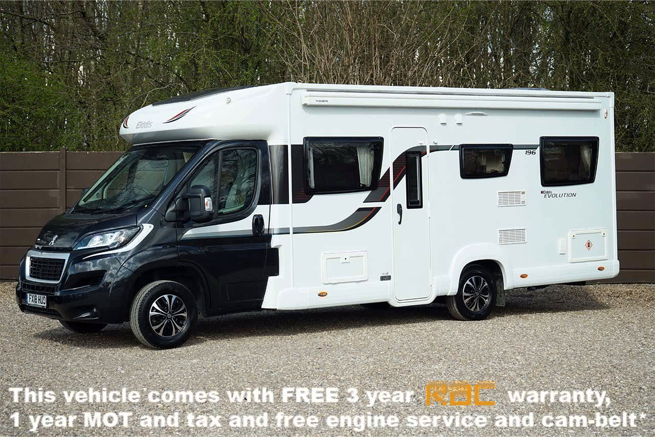 2018 Elddis Evolution 196