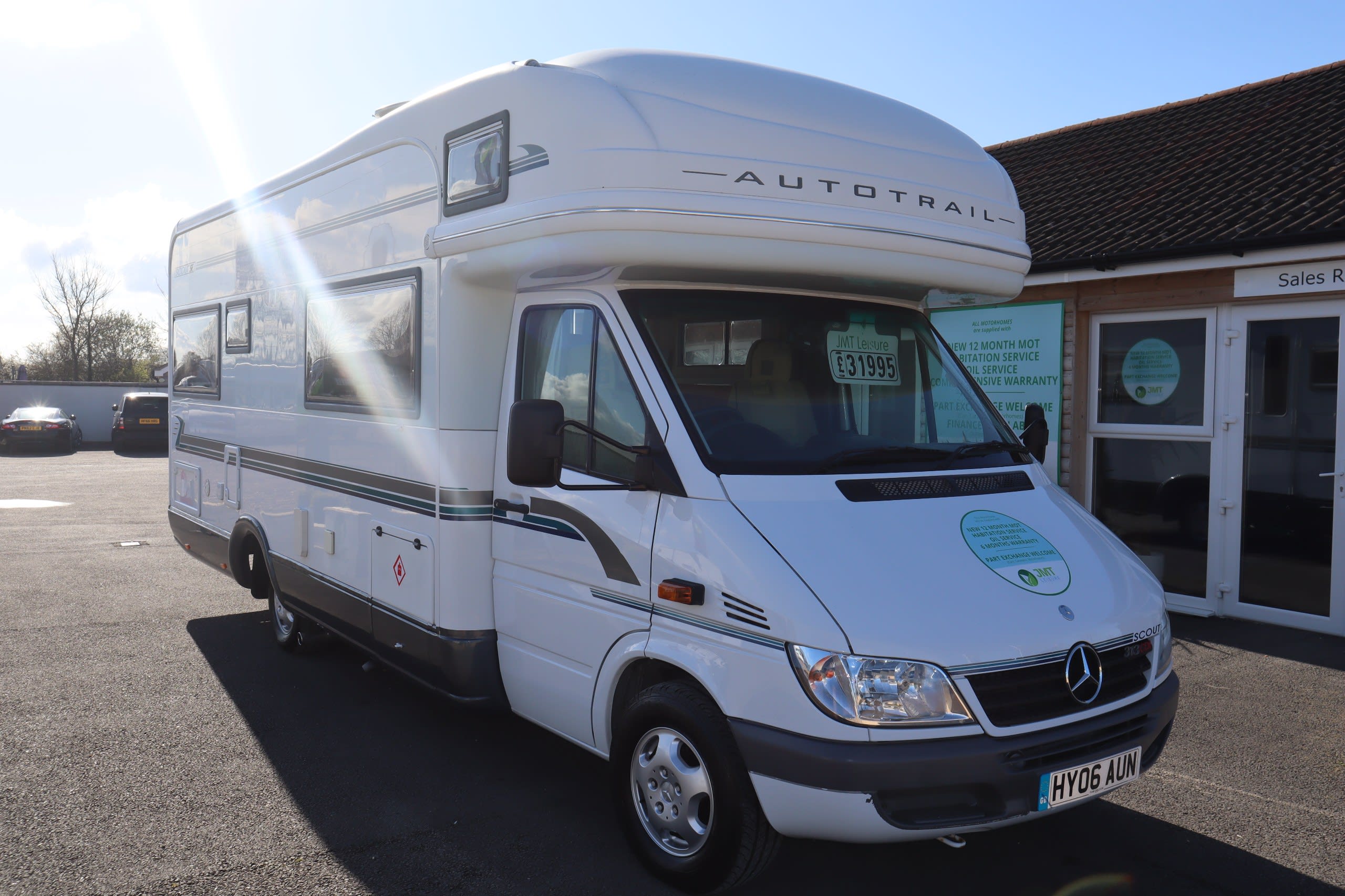 2006 Auto Trail Scout Hi-line Mercedes White