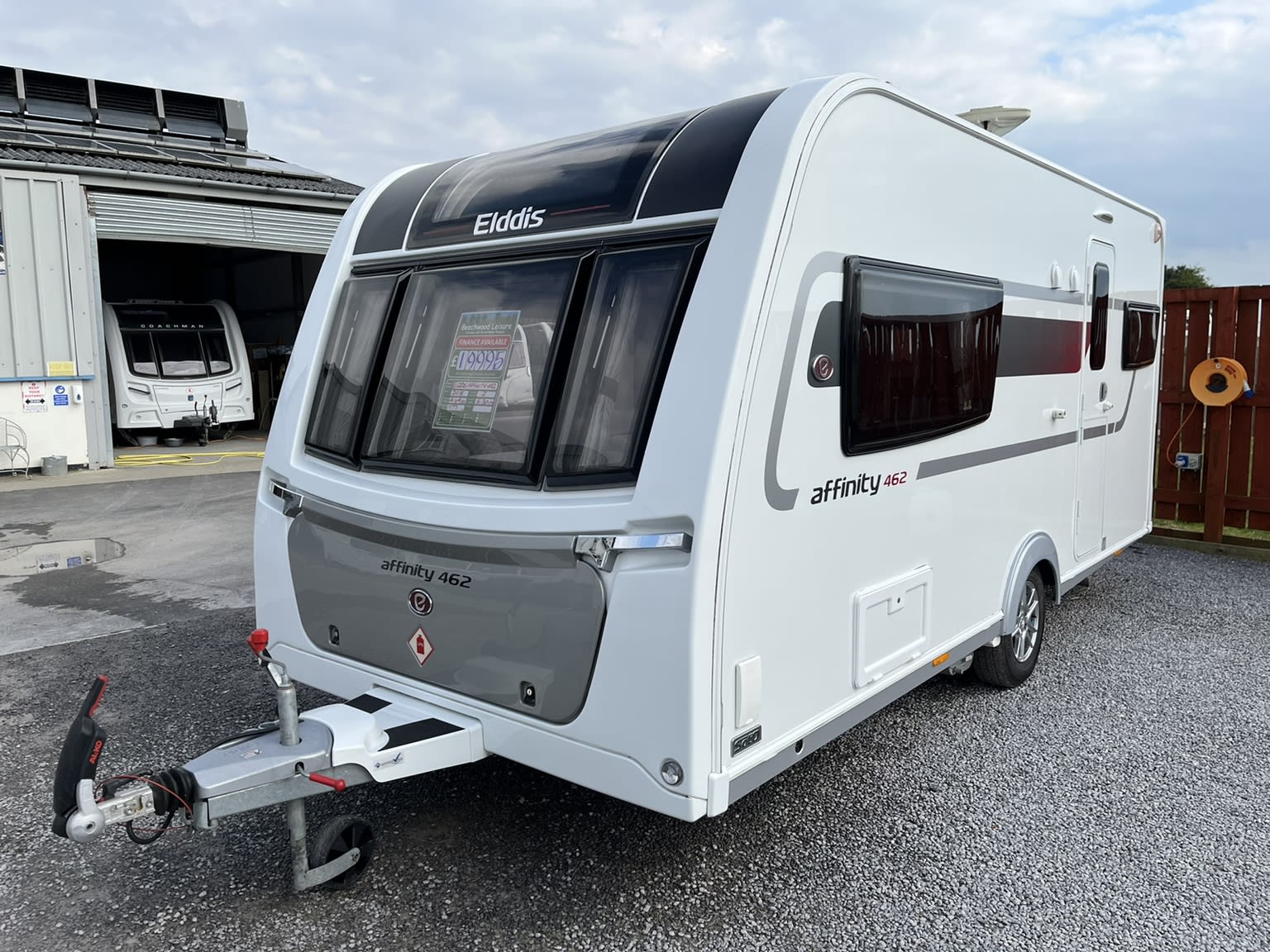 2018 Elddis Affinity White