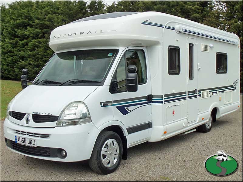 2007 Auto Trail Miami 740s White