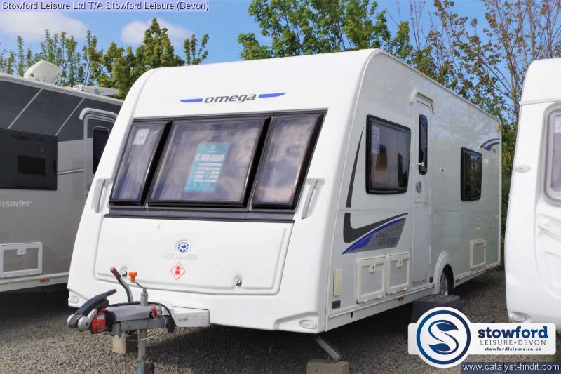 Compass Omega 574, 2014, 4 Berth, Used Touring Caravan