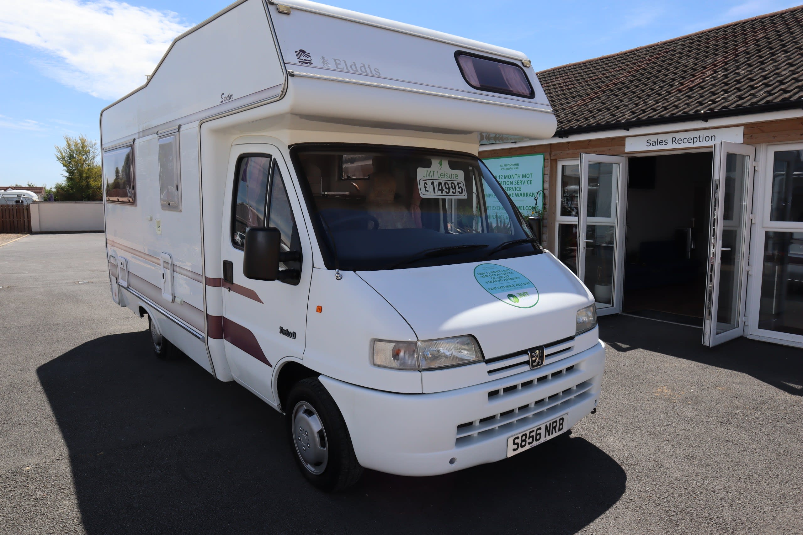 1998 Elddis Suntor White