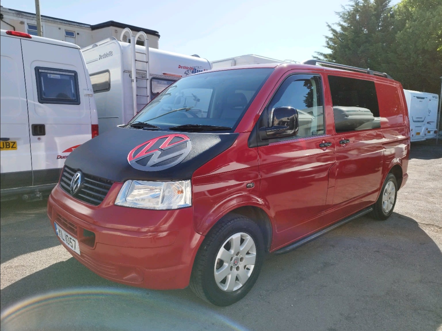 2004 Volkswagen Campervan Red