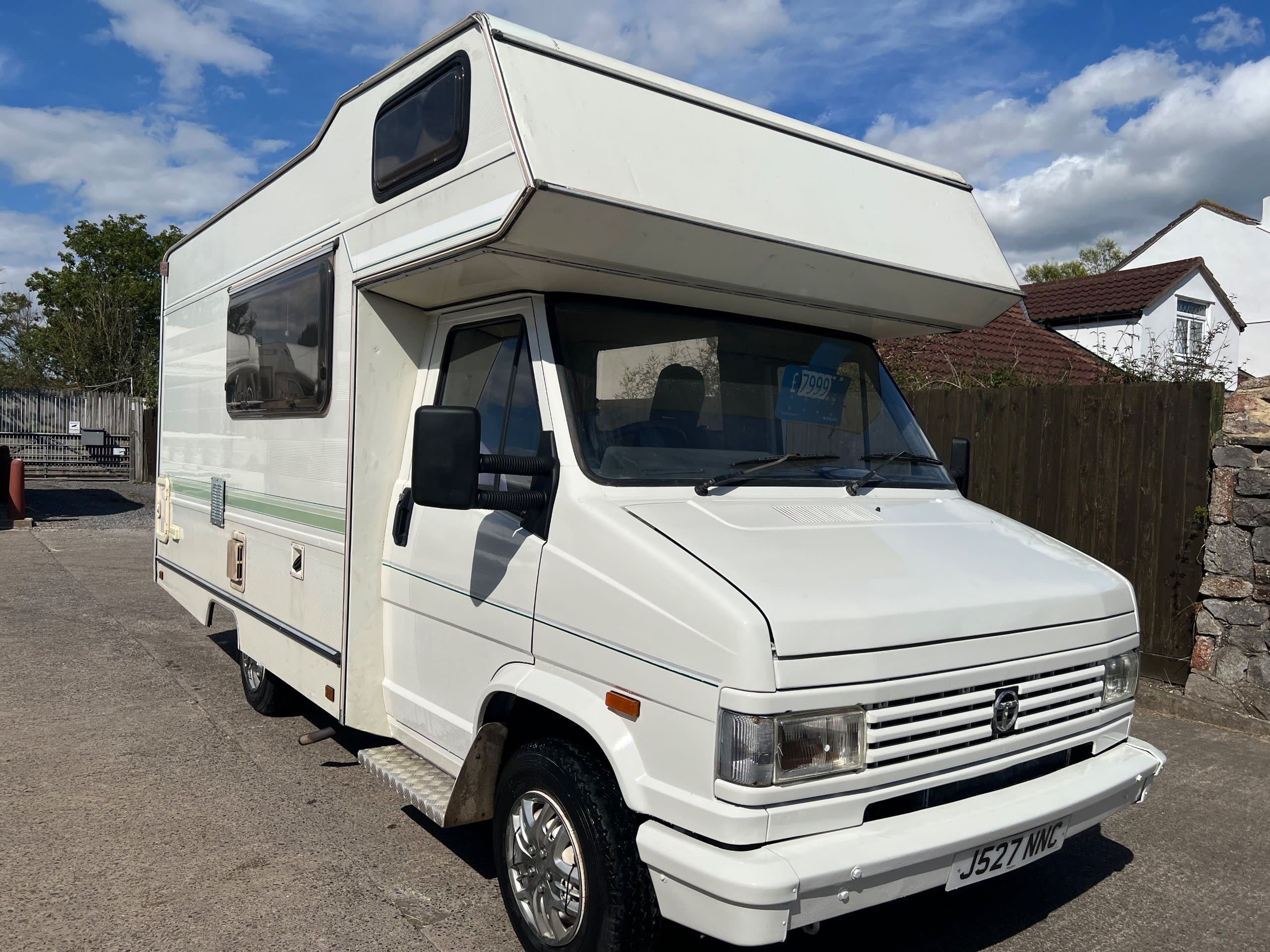 1991 Elddis Autoquest White
