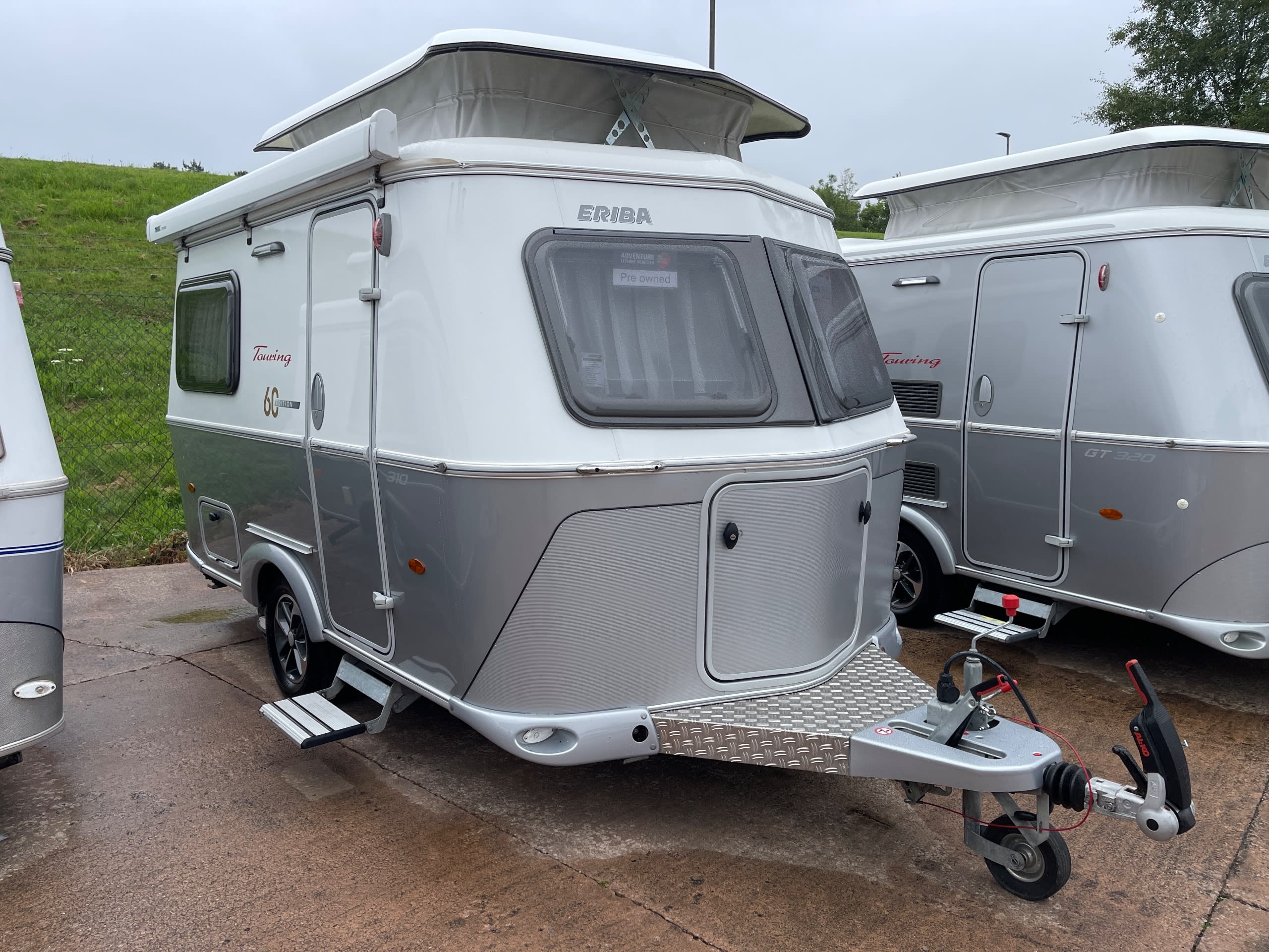 2020 Eriba Touring Familia White Silver