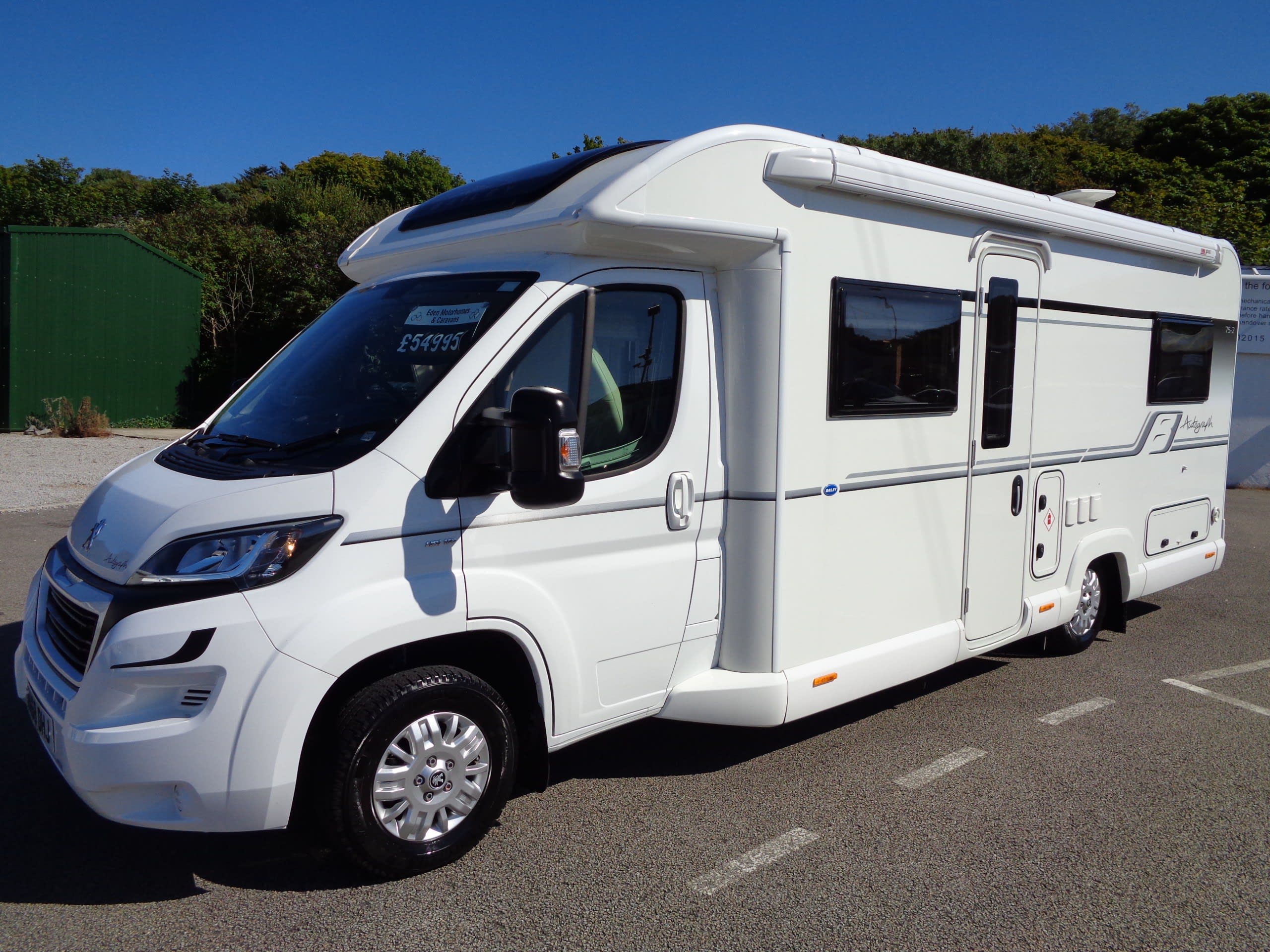 2018 Bailey Autograph 75-2 White