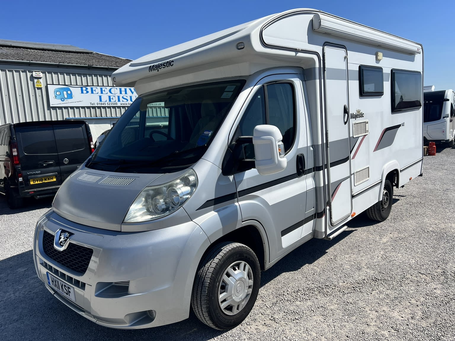 2011 Elddis Majestic 140 Silver
