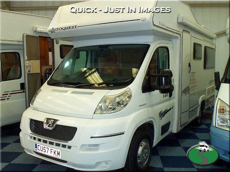 2007 Elddis Autoquest 140 White