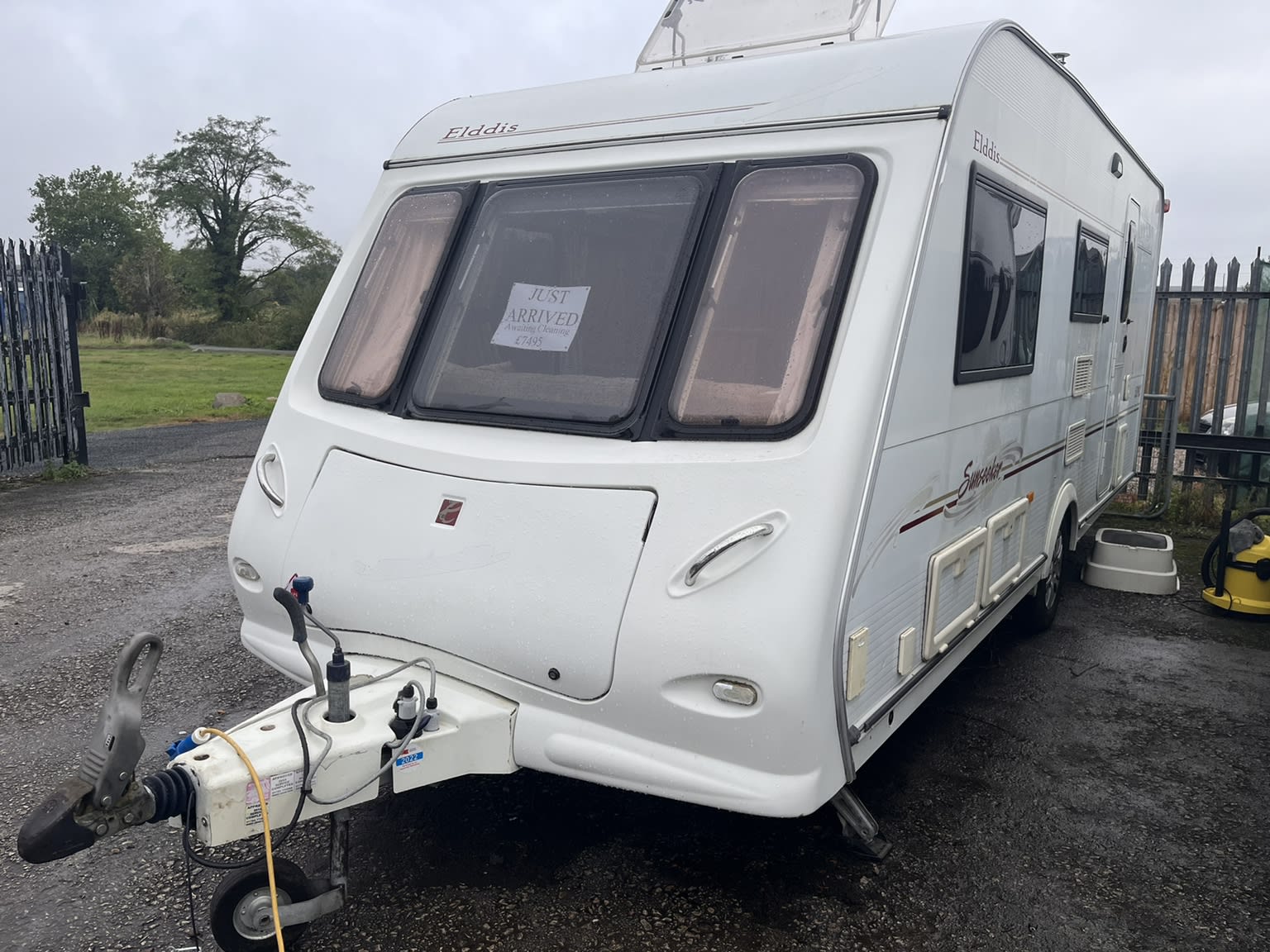 2006 Elddis Sunseeker White