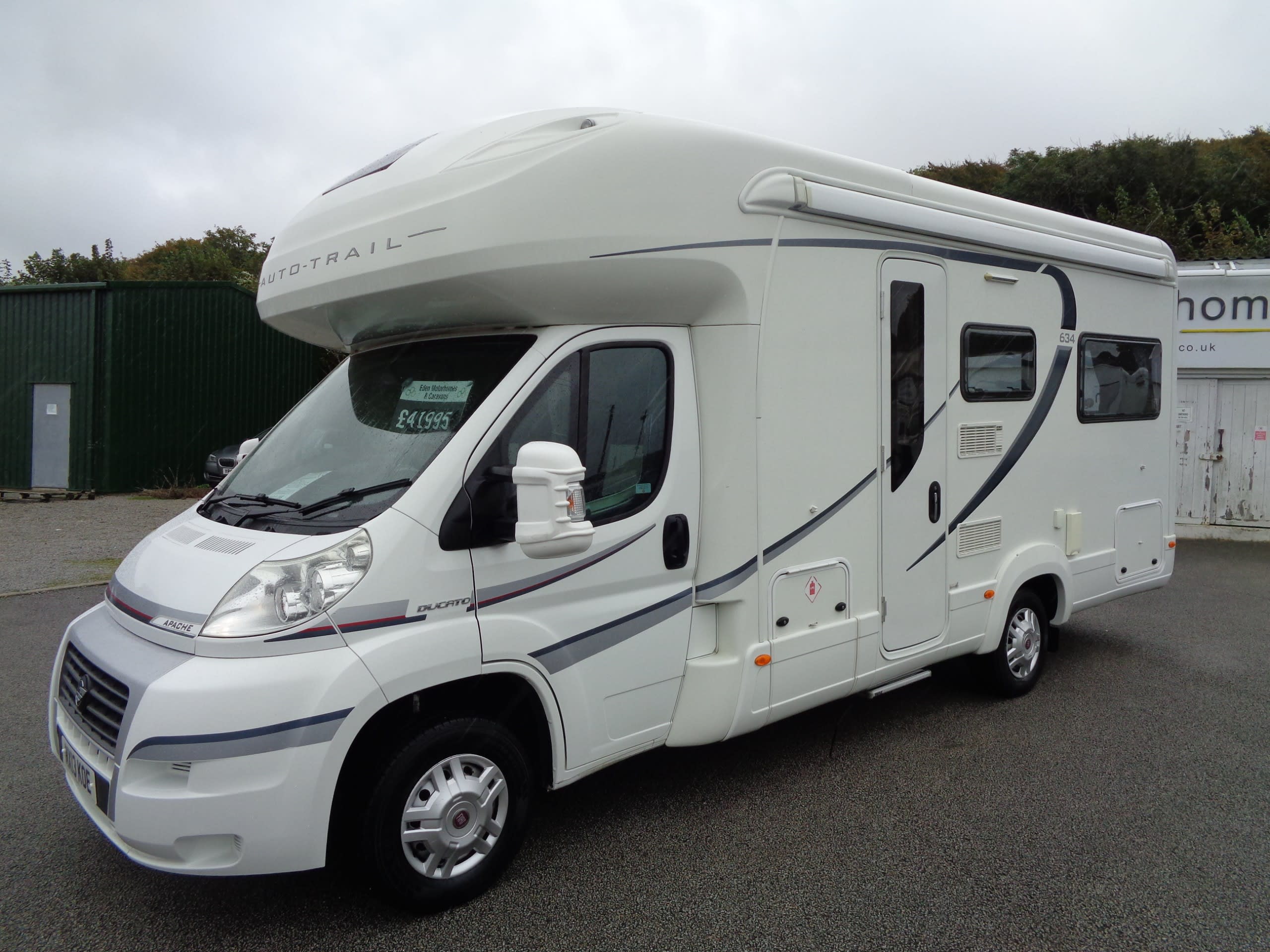 2013 Auto Trail Apache 634 White