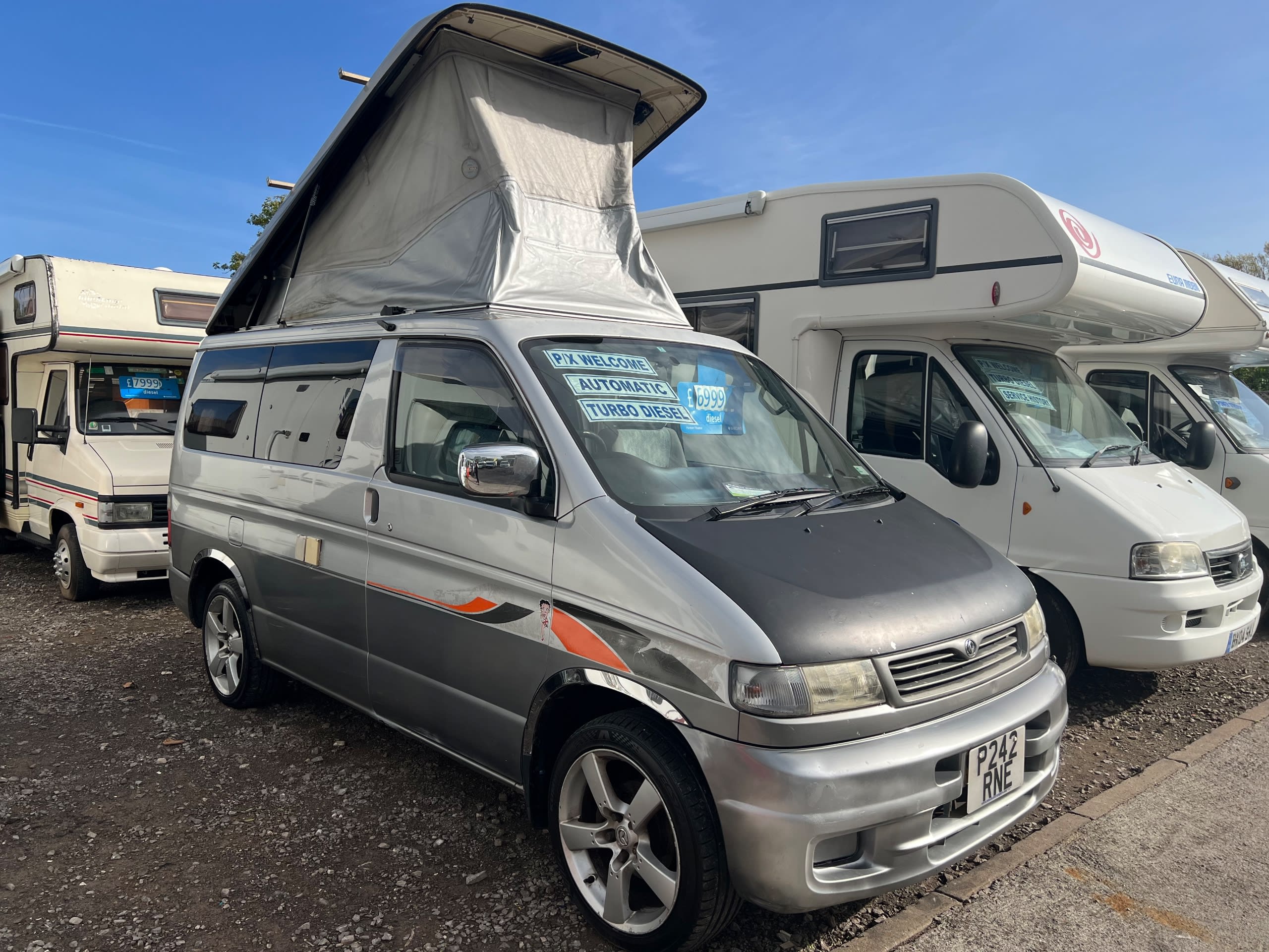 1997 Mazda Bongo Silver/grey