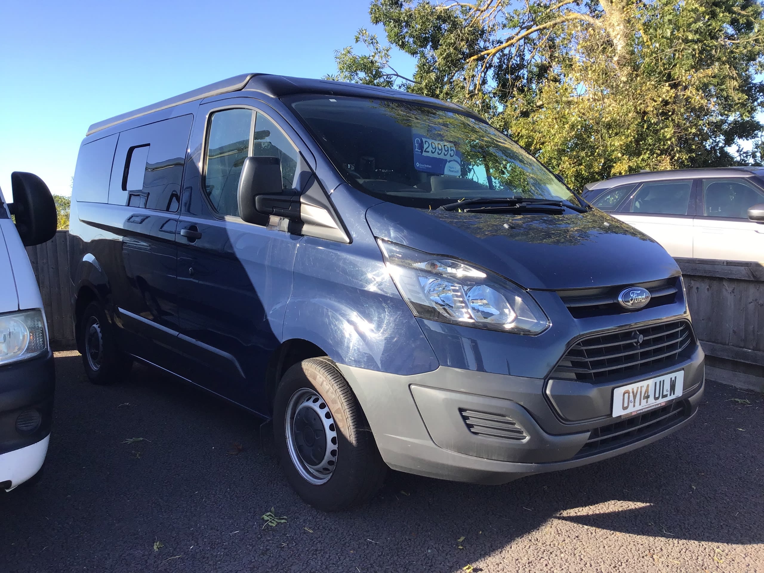 2014 Ford Transit Custom Blue