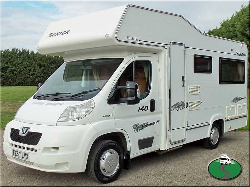 2007 Elddis Suntor 140 White