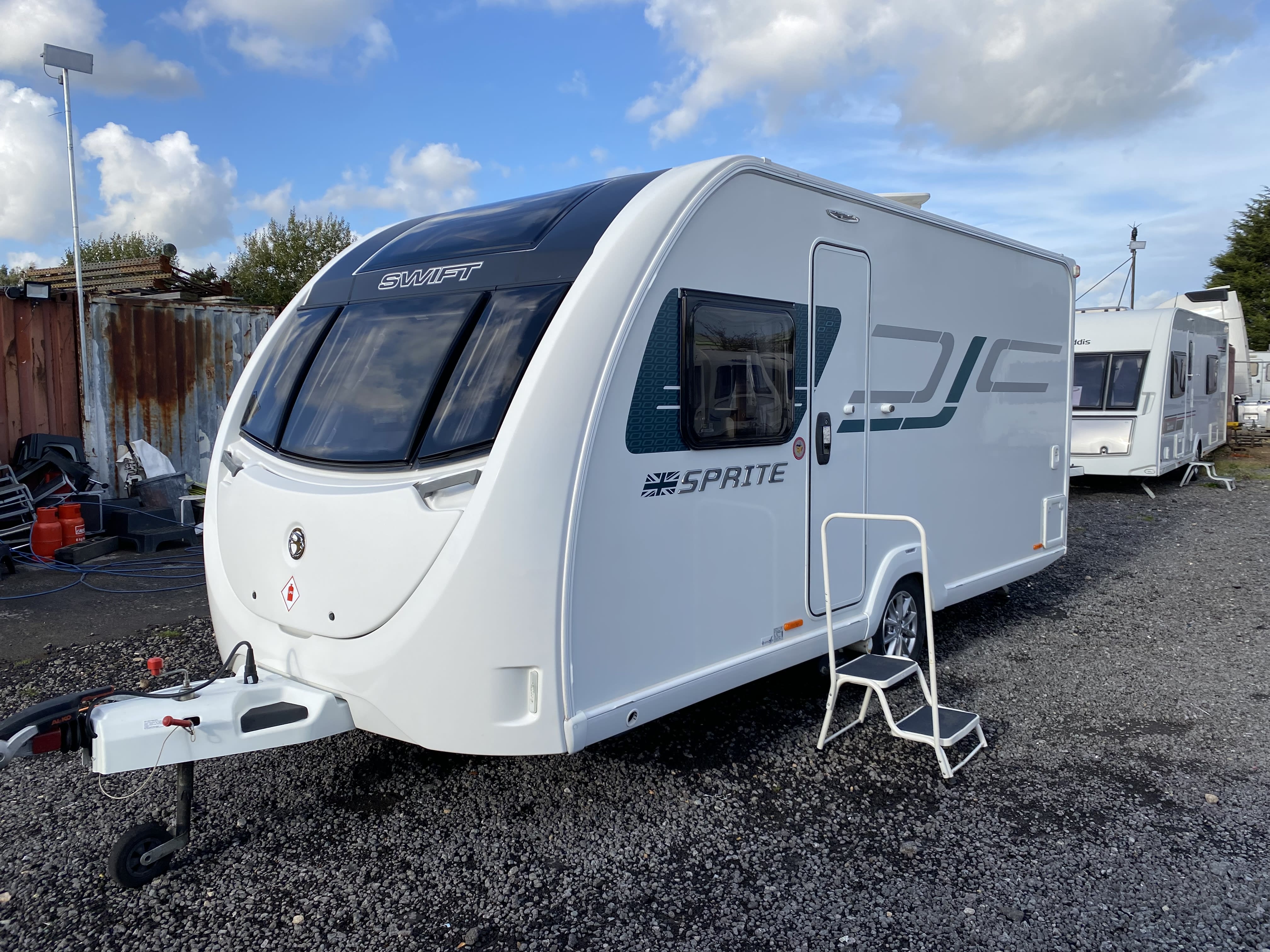 Swift Sprite Alpine 4 2018 Fixed Bed Motor Mover Awning