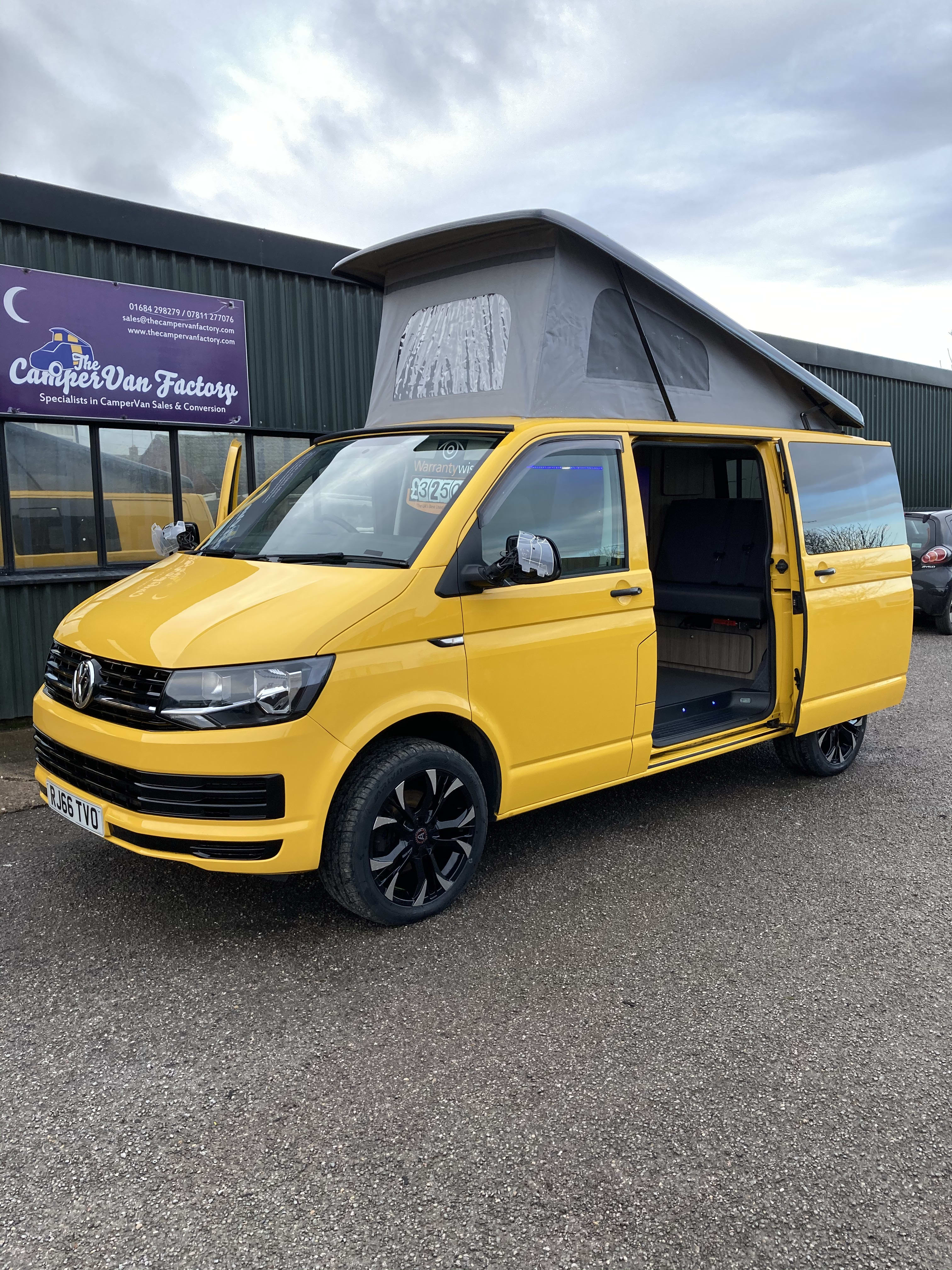 The Camper Van Factory- 2017 Vw T6 Swb Tailgate Campervan