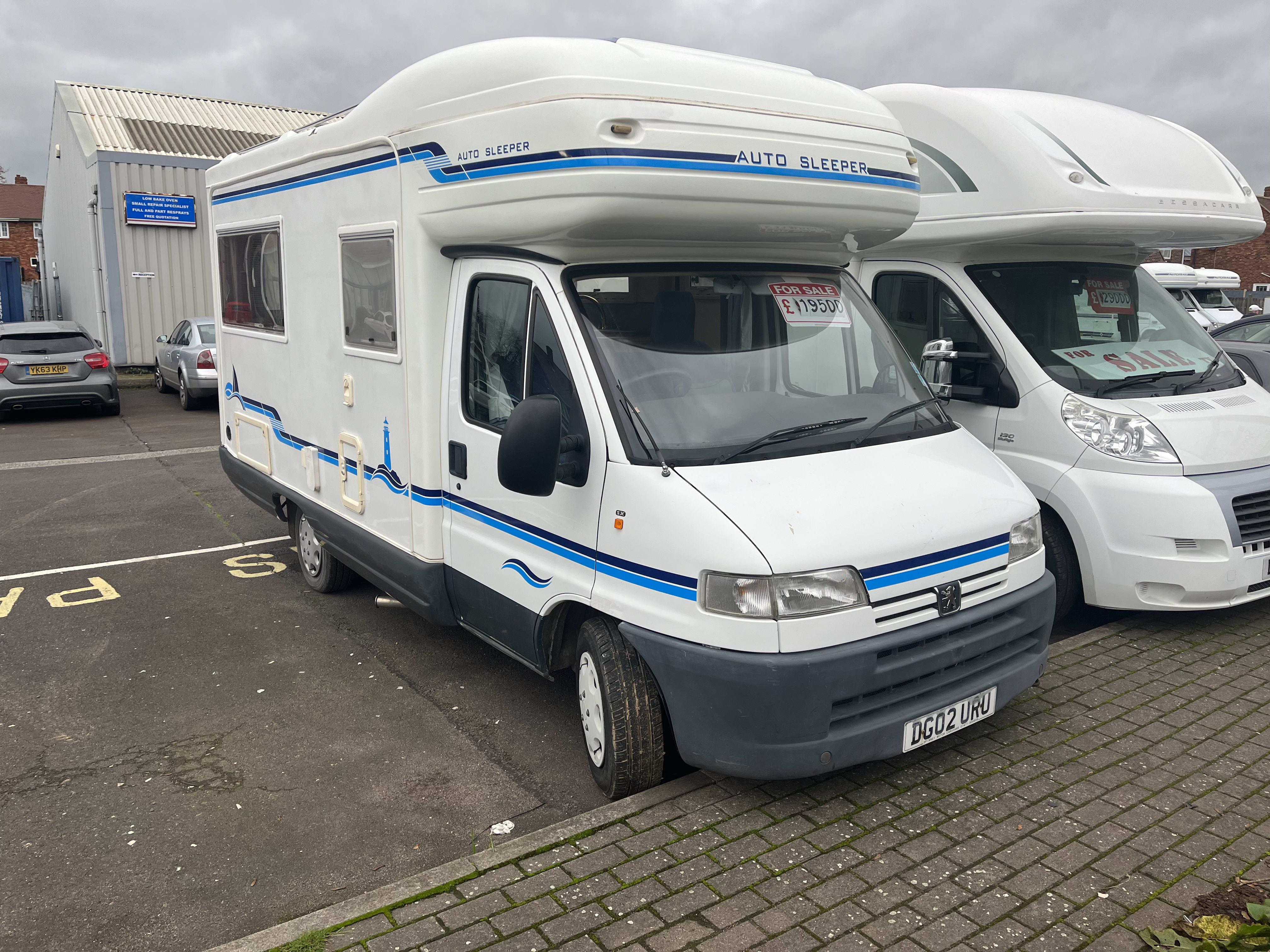 Peugeot Boxer Auto Sleeper 2002 4 Berth
