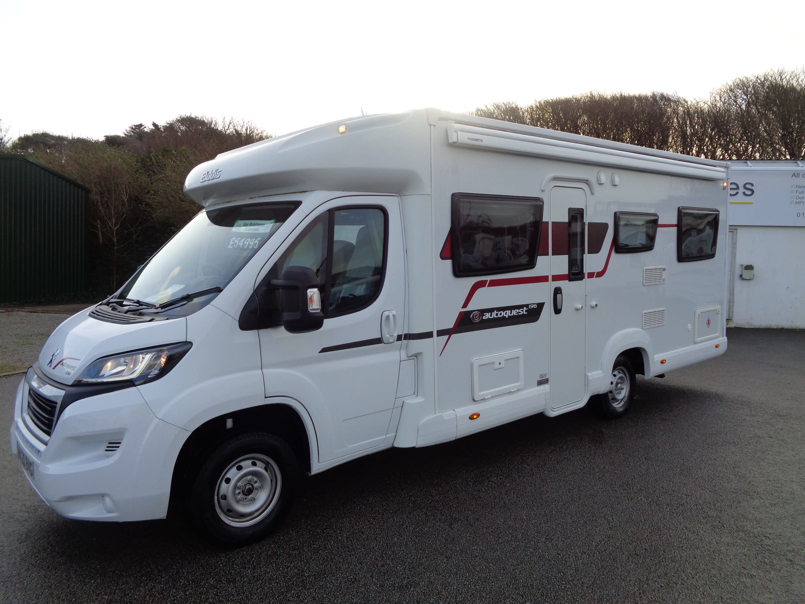 2020 Elddis Autoquest 196 White