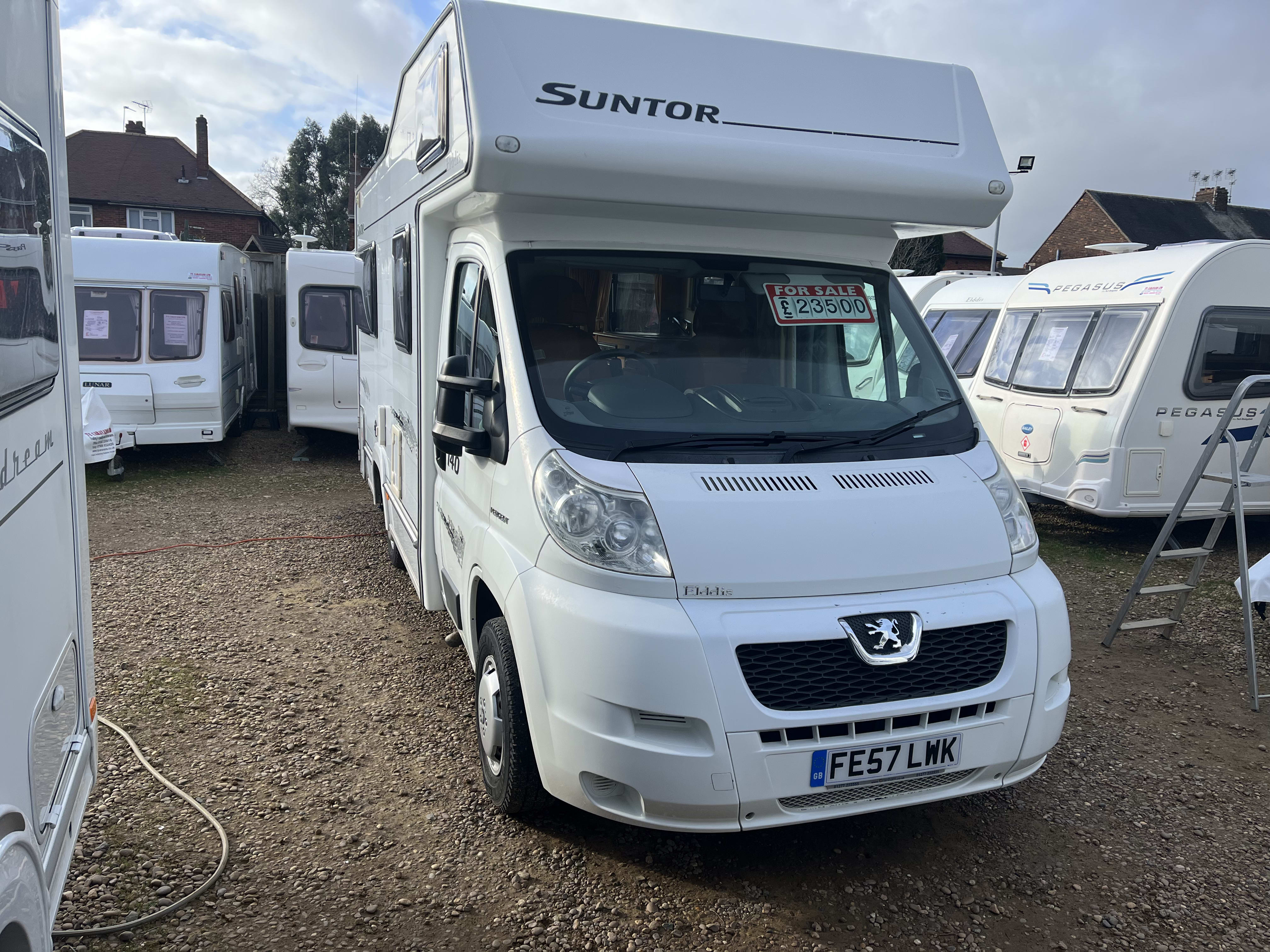 Peugeot Boxer Elddis Suntor 140 2007 4 Berth