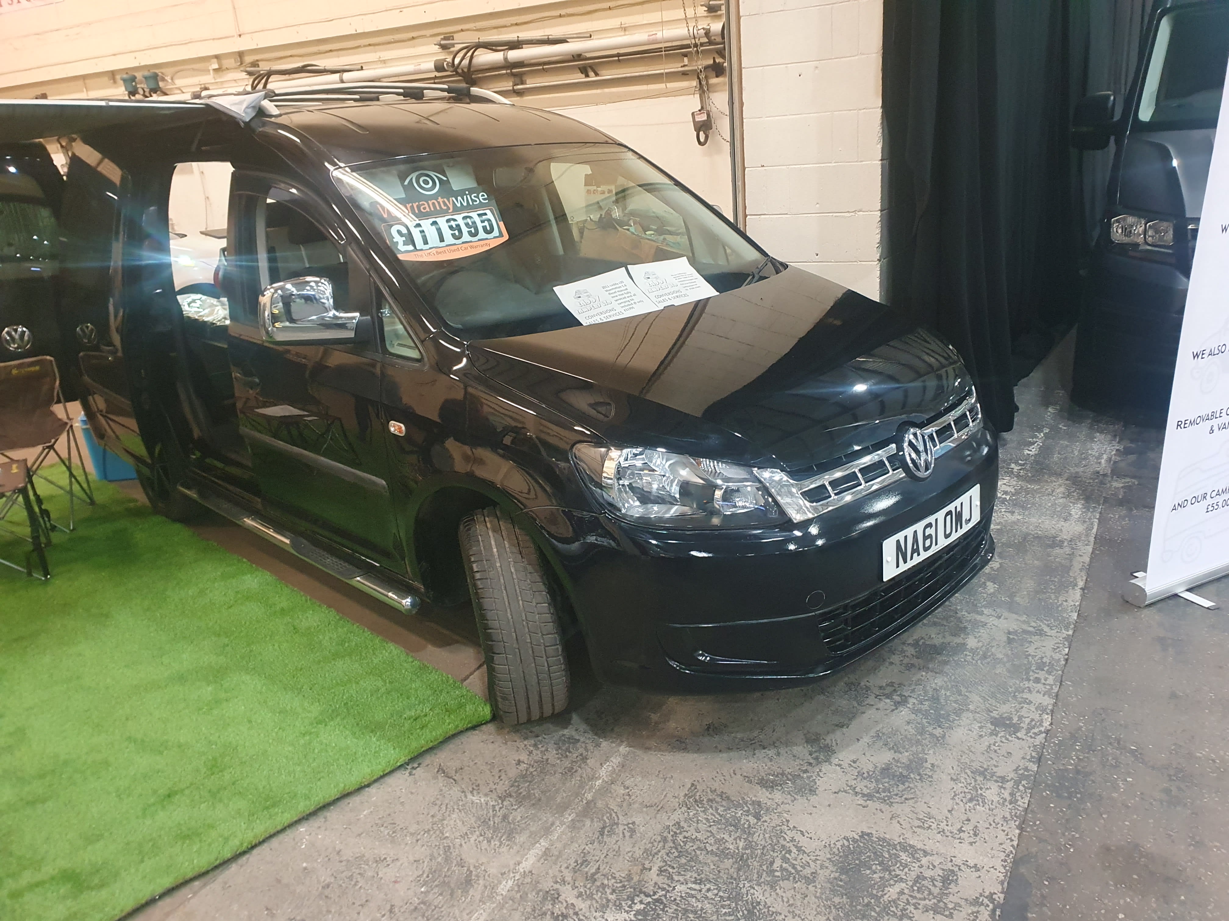 Volkswagen Caddy C20 Swb Campervan Micro Stealth Camper