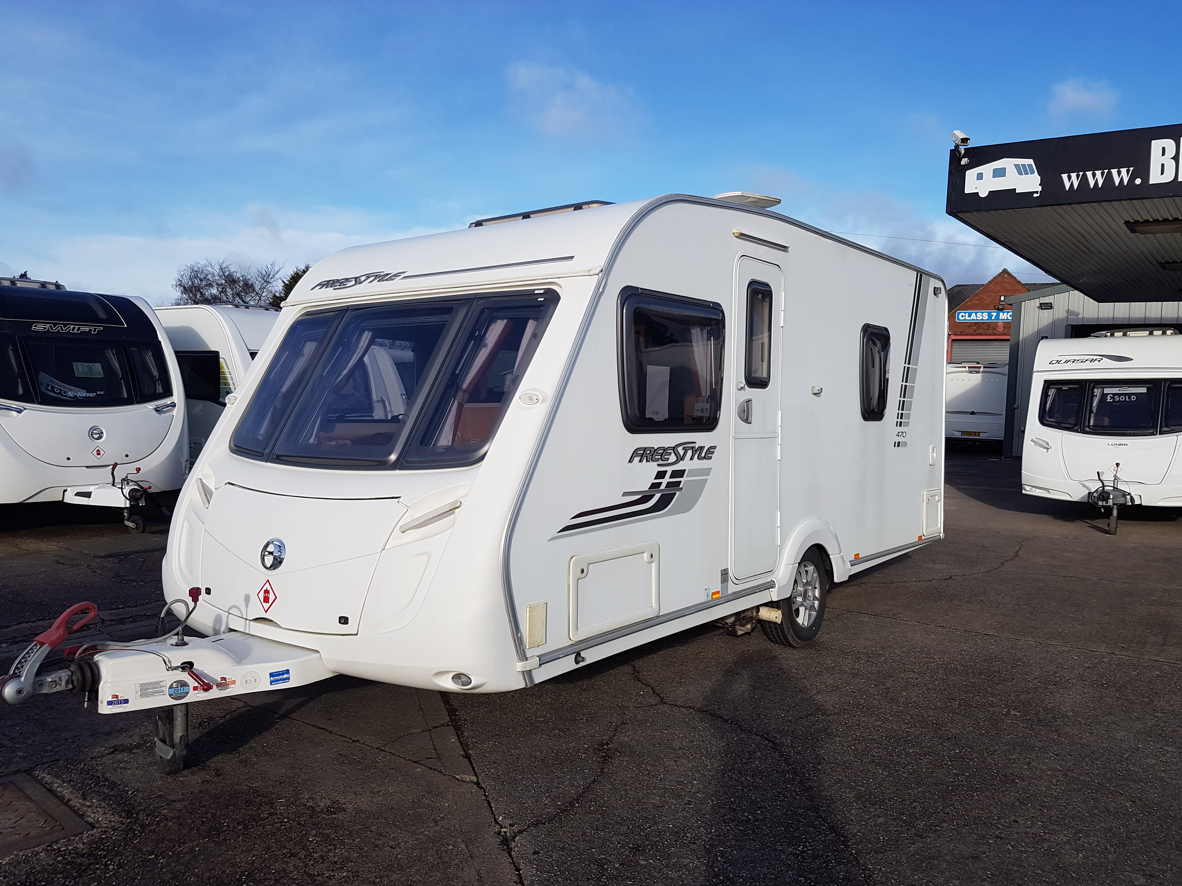 Swift Freestyle 470 (charisma 535) Fixed Bed